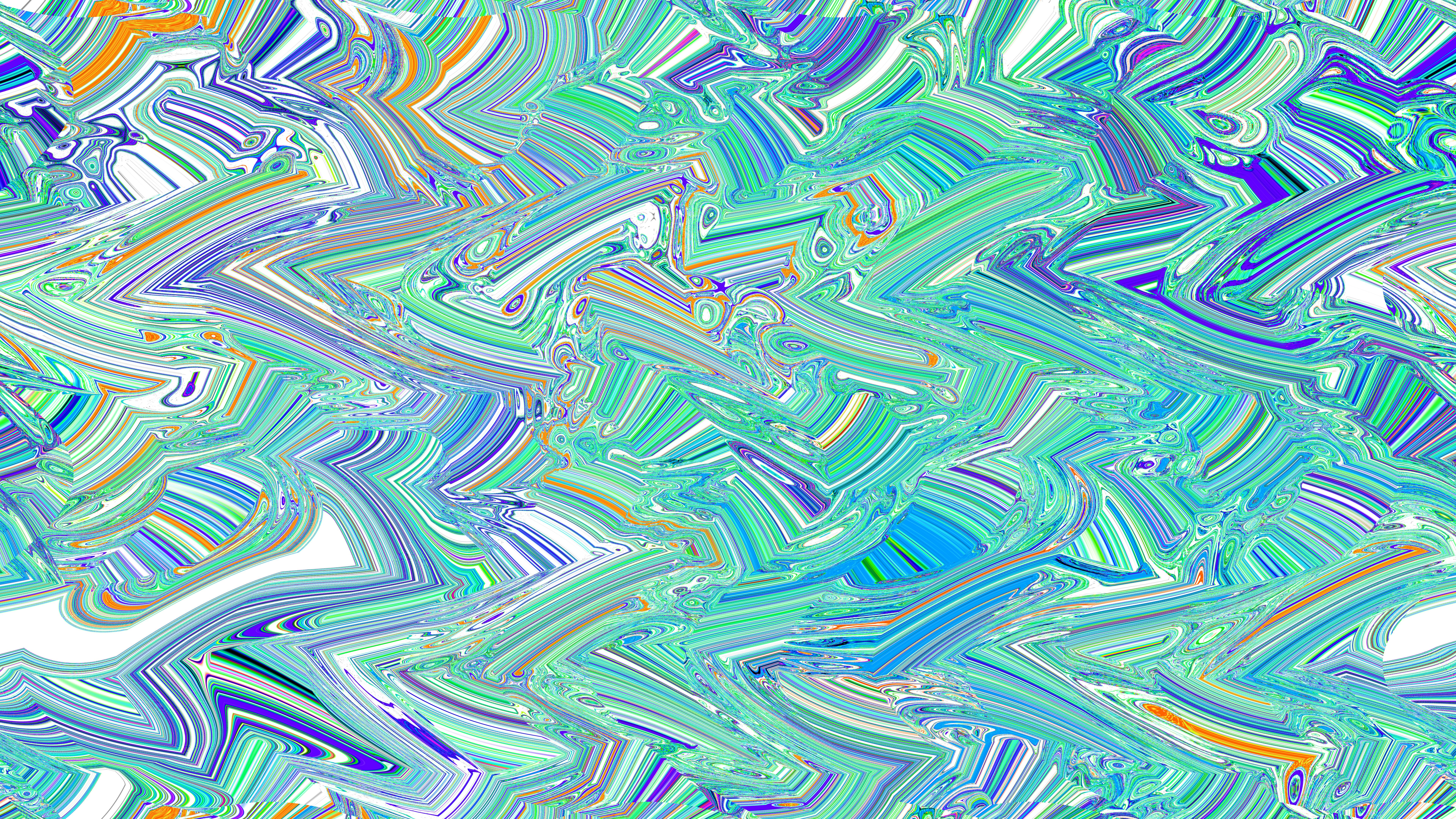 Abstract, wavy, and colorful pattern dominates the image. photo – Free ...