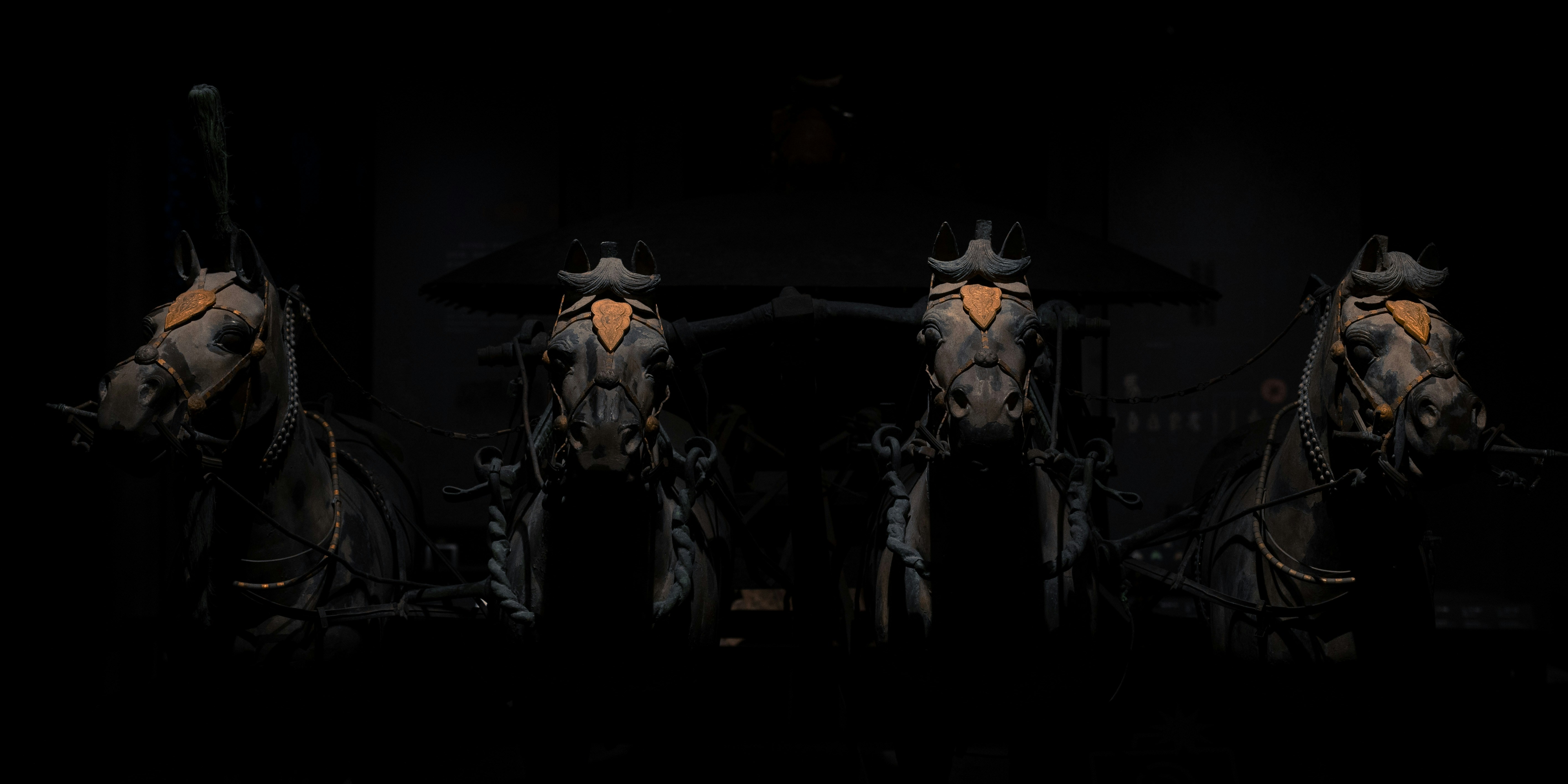 Armor in the Dark: Four Shadow Riders on a Dim Stage