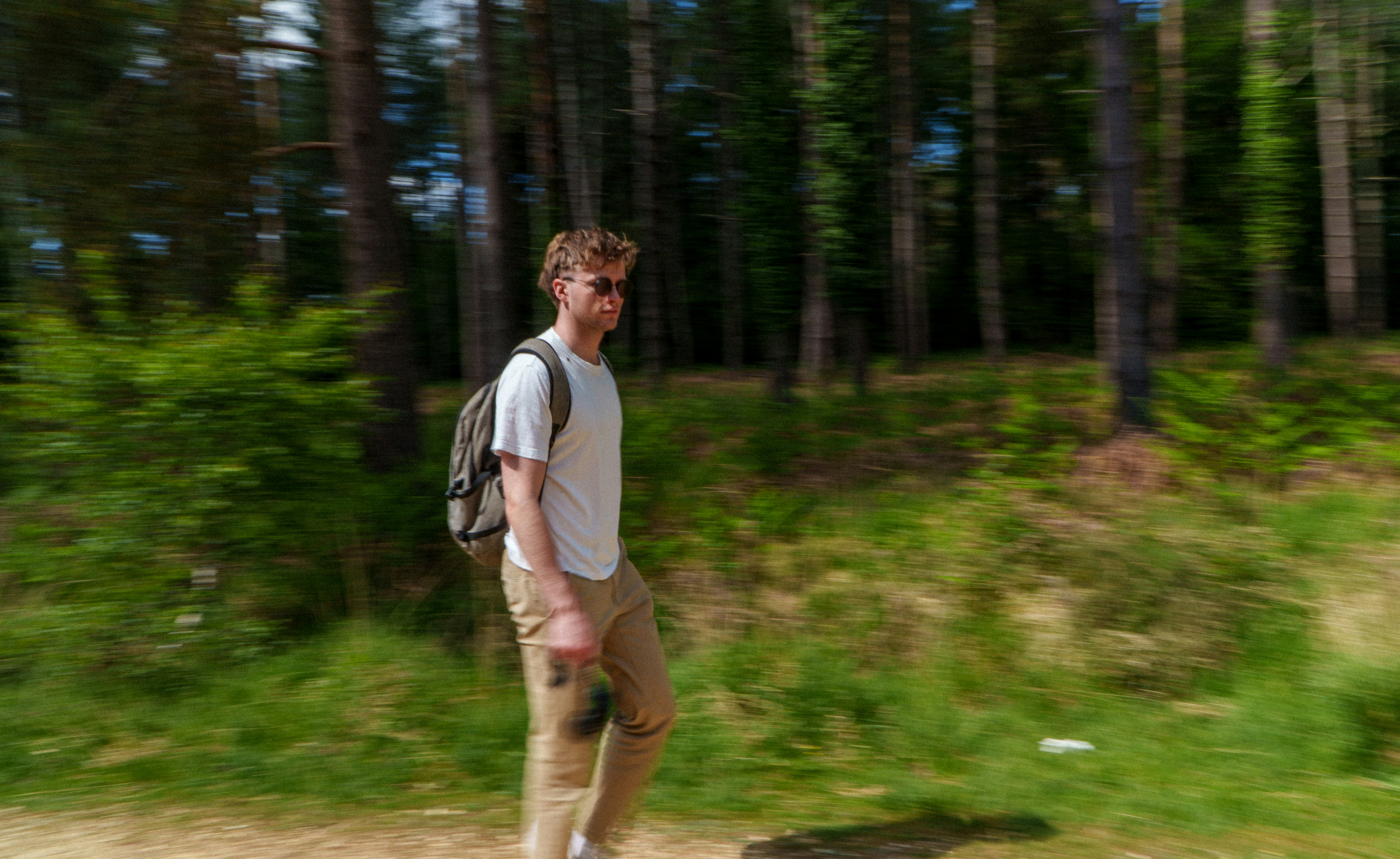 A Walk in Motion: Embracing Nature's Path