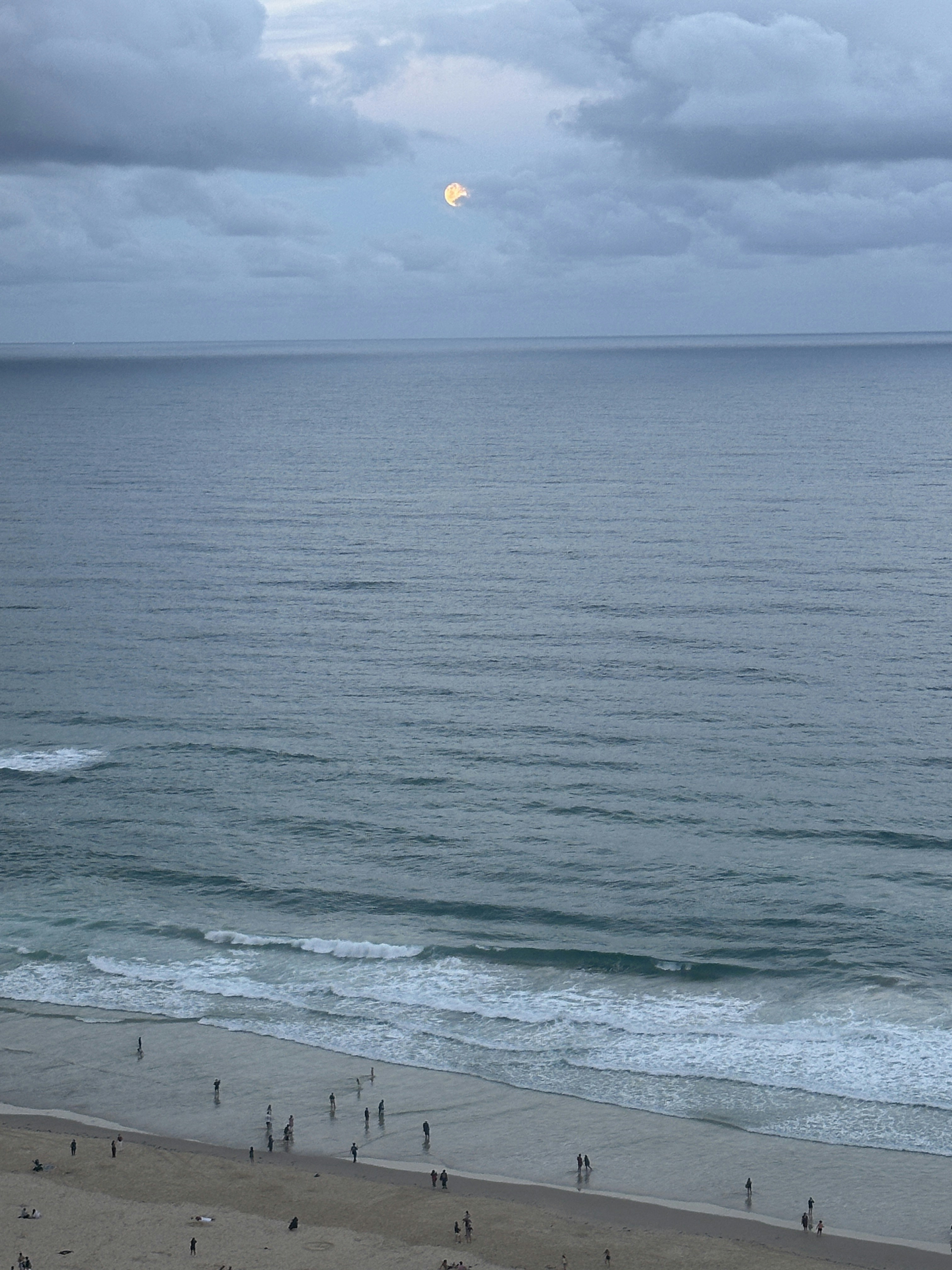 Moon over the Quiet Tide