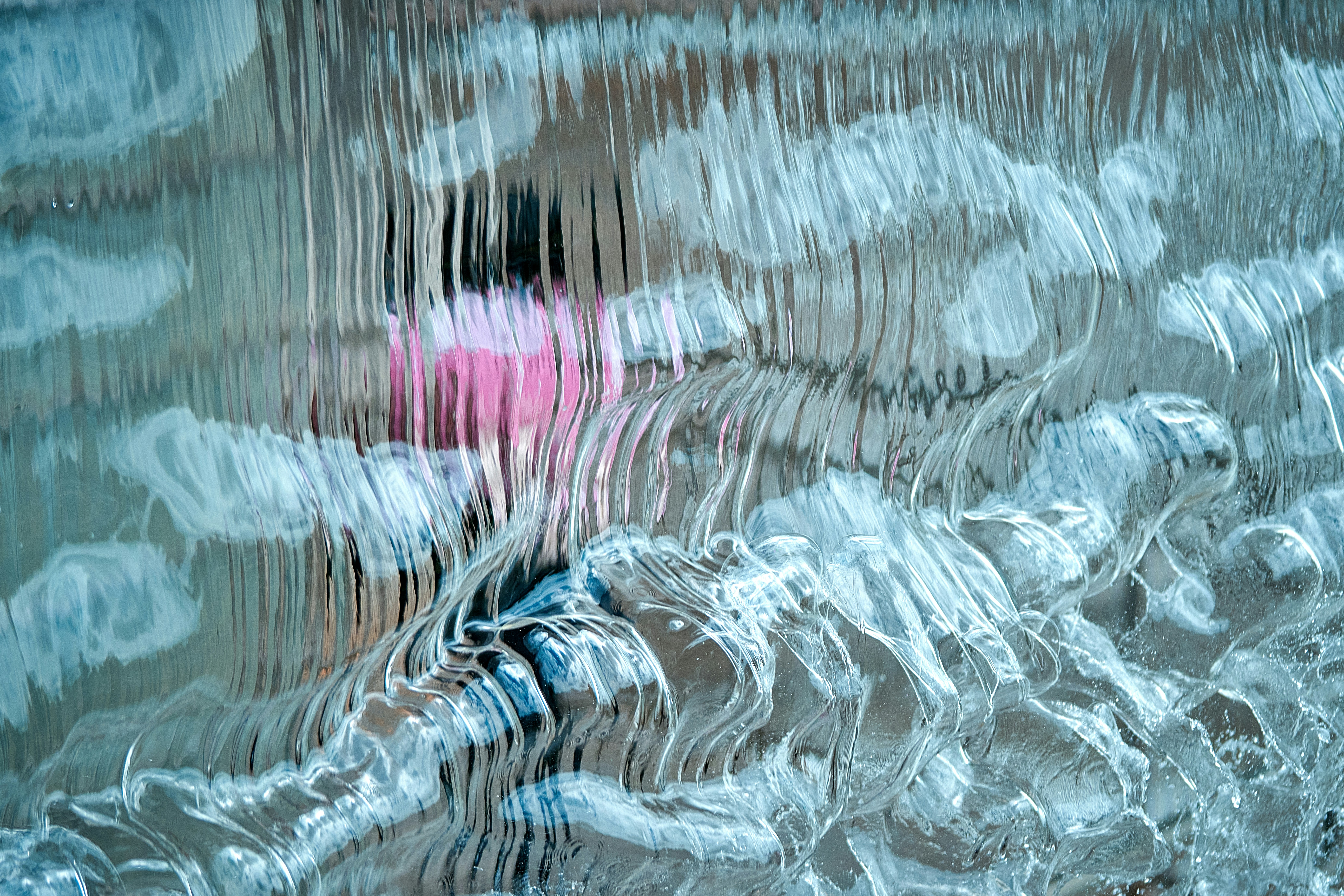 Reflections in Motion: A Dance of Water and Color