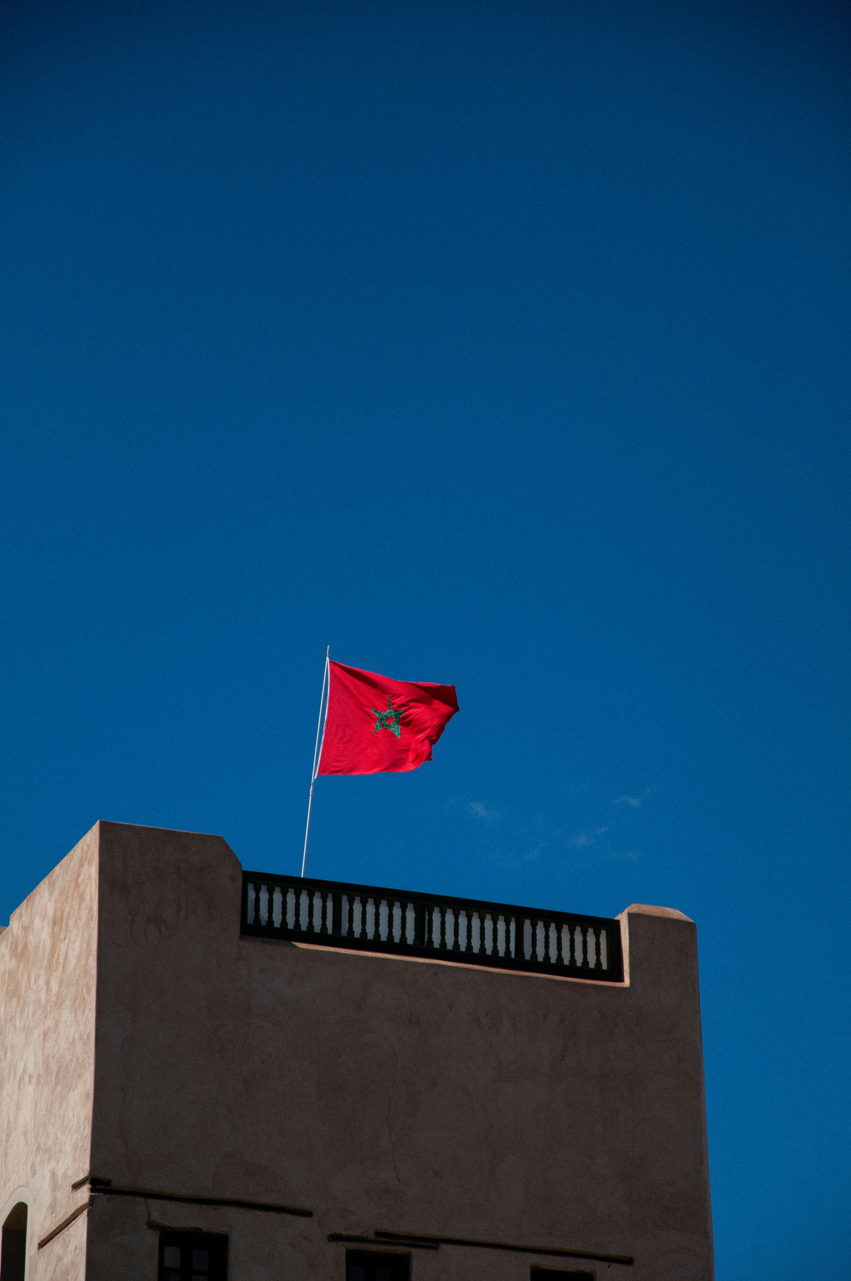 The Beacon of Heritage: A Flag Flutters Against the Sky