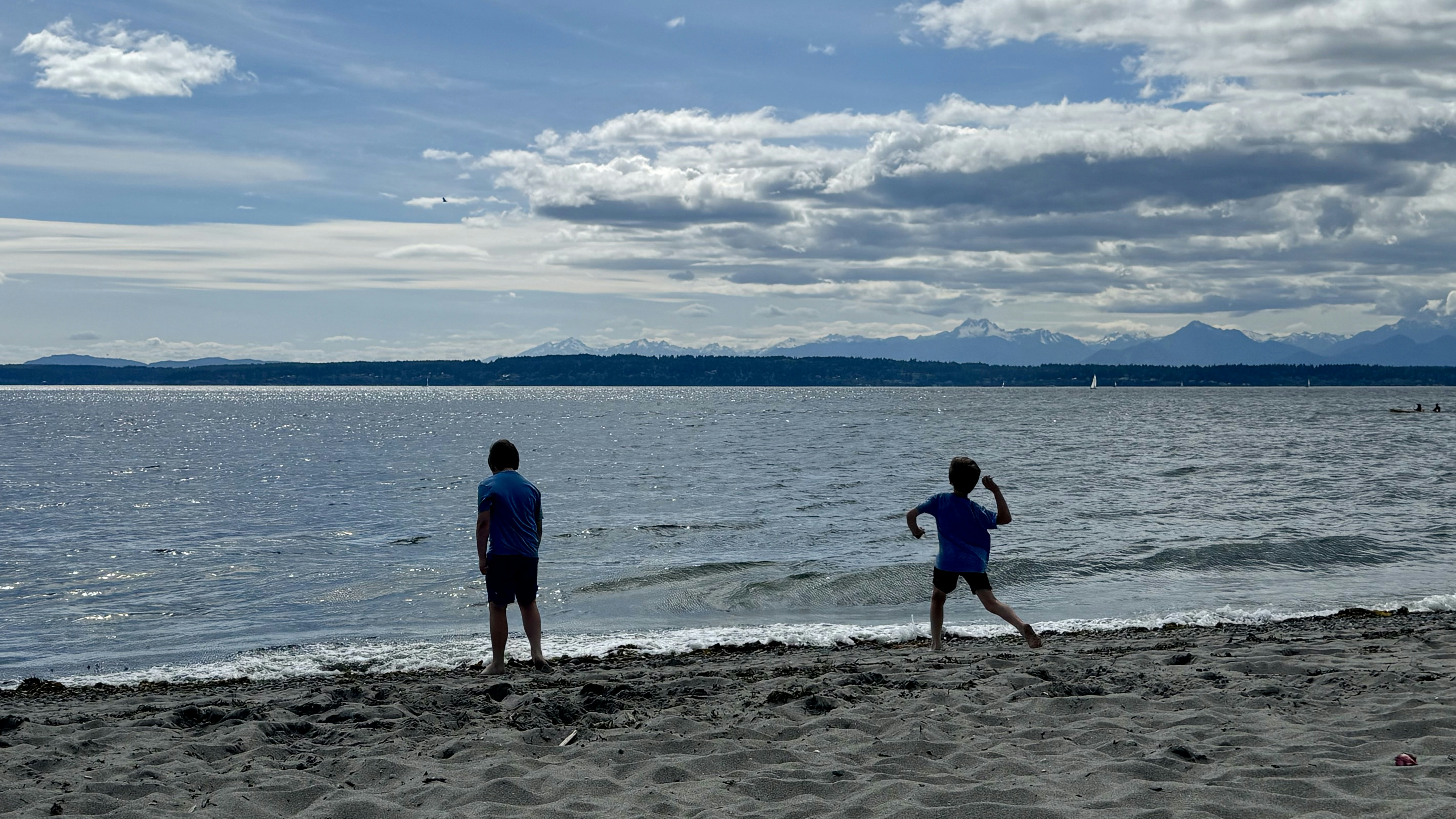 Whispers of the Shore: Playtime by the Sea