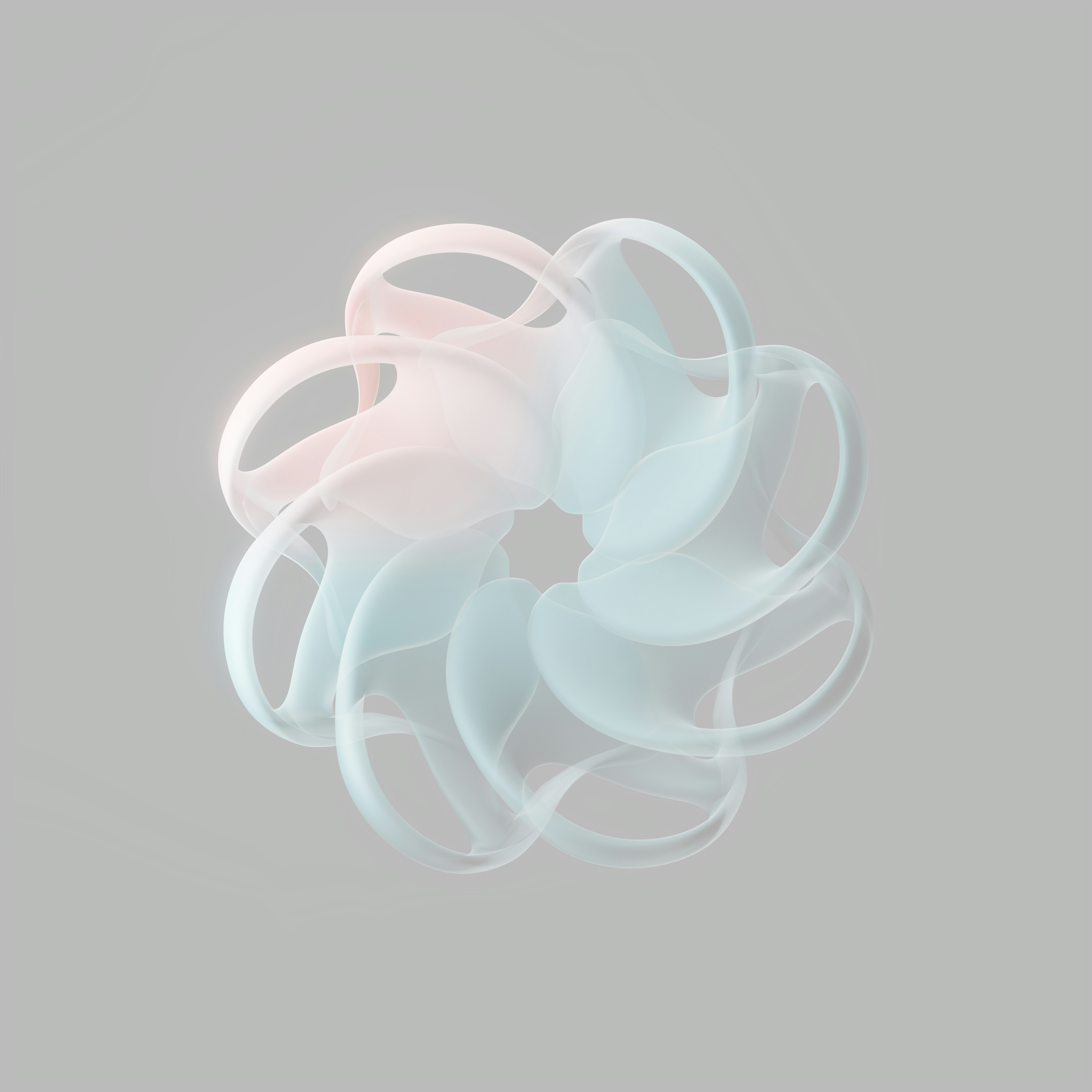 Abstract, swirling shapes form a flower-like design. photo – Free Art ...