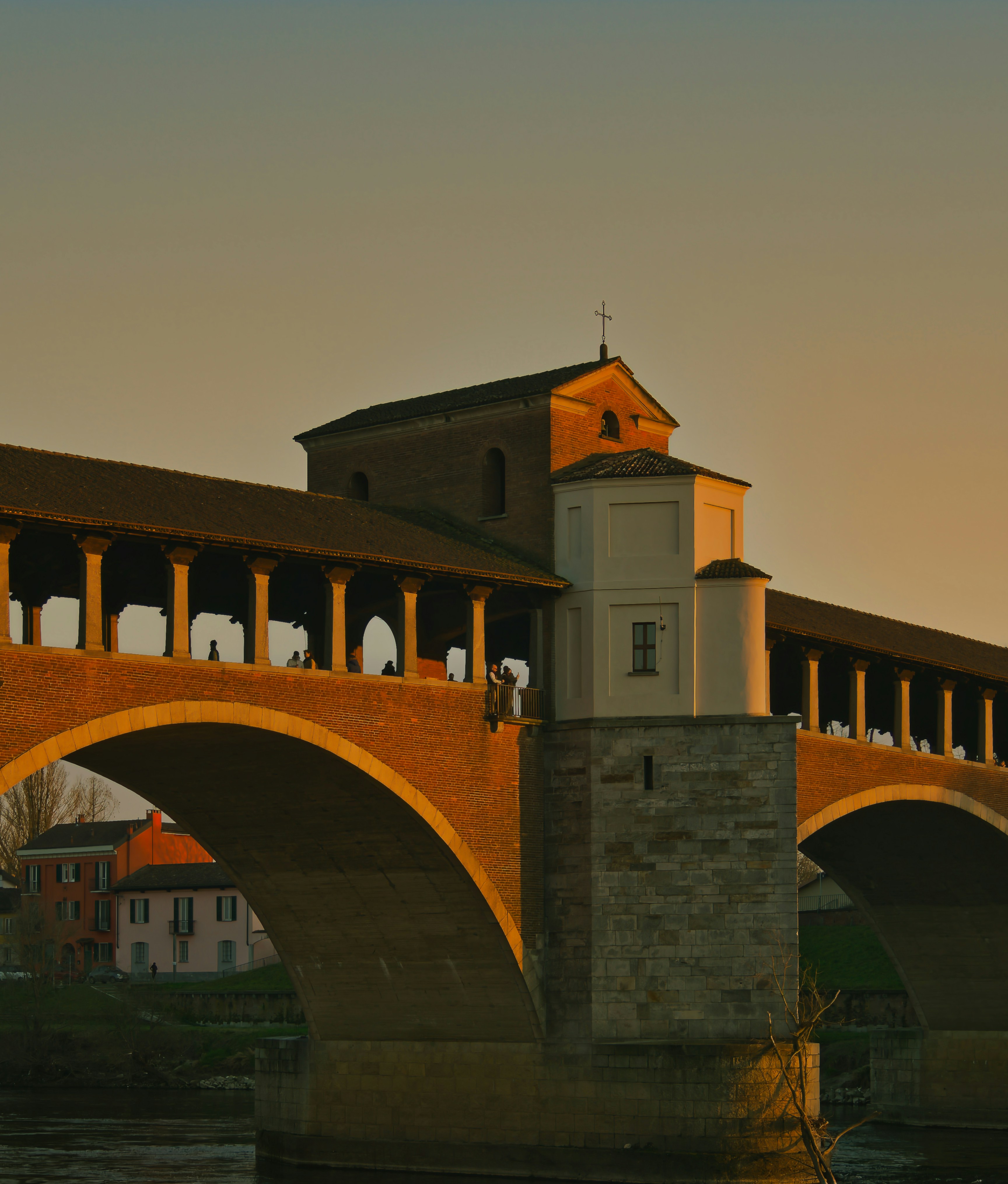 Echoes of Time: The Majestic Bridge at Dusk