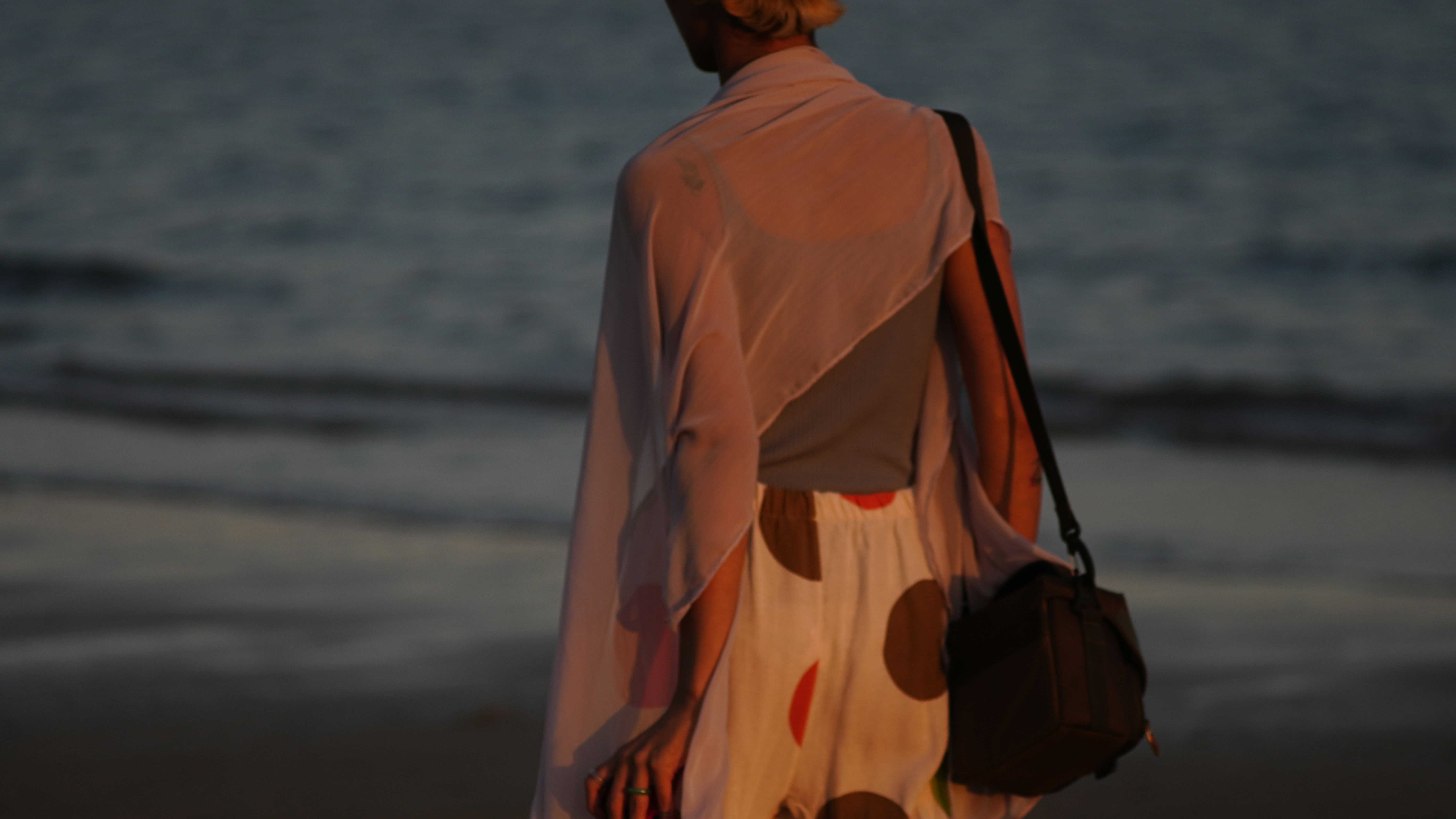 Pastel Wardrobe at the Quiet Shoreline