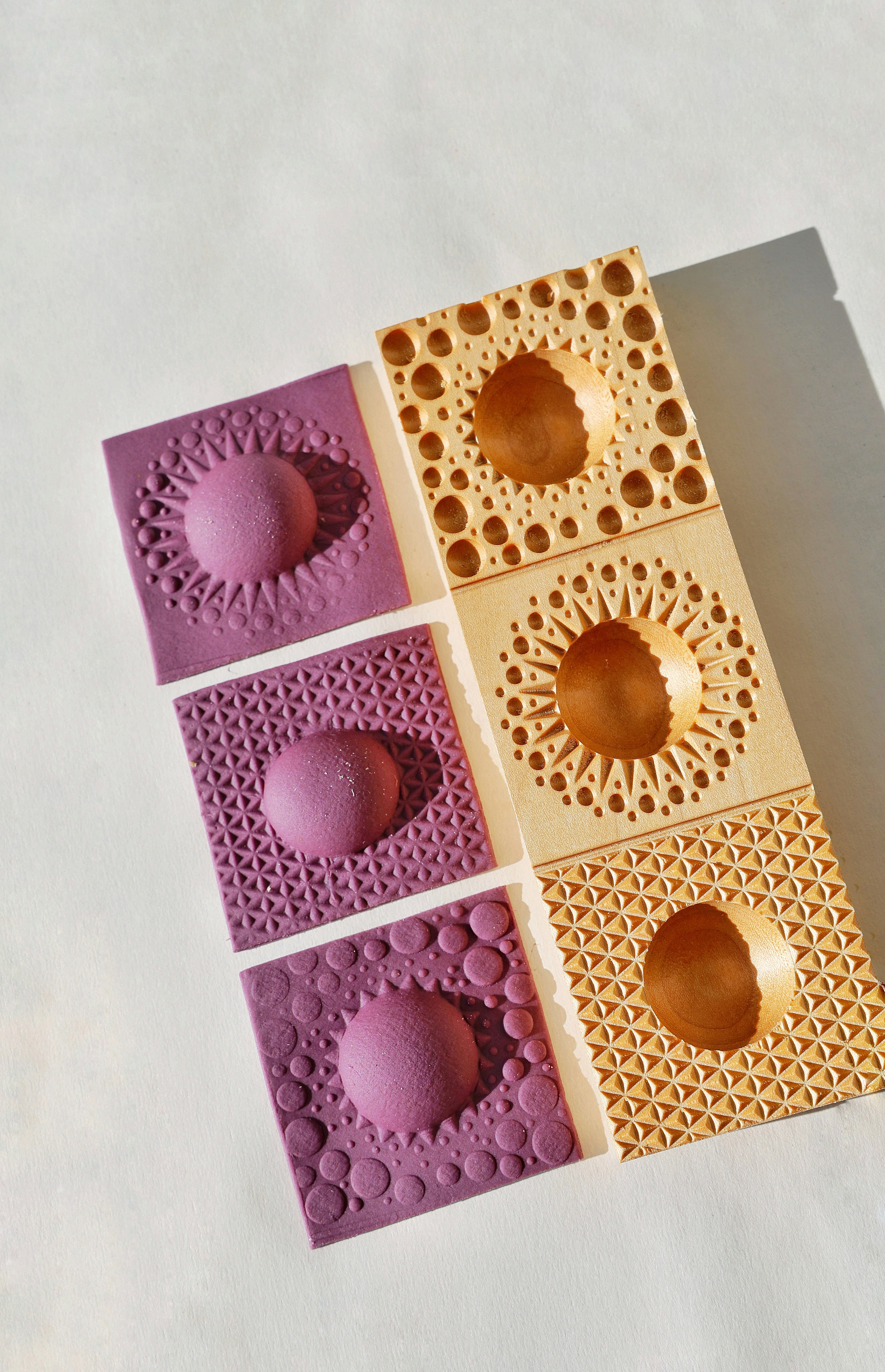 Textured Harmony: A Play of Shapes and Colors