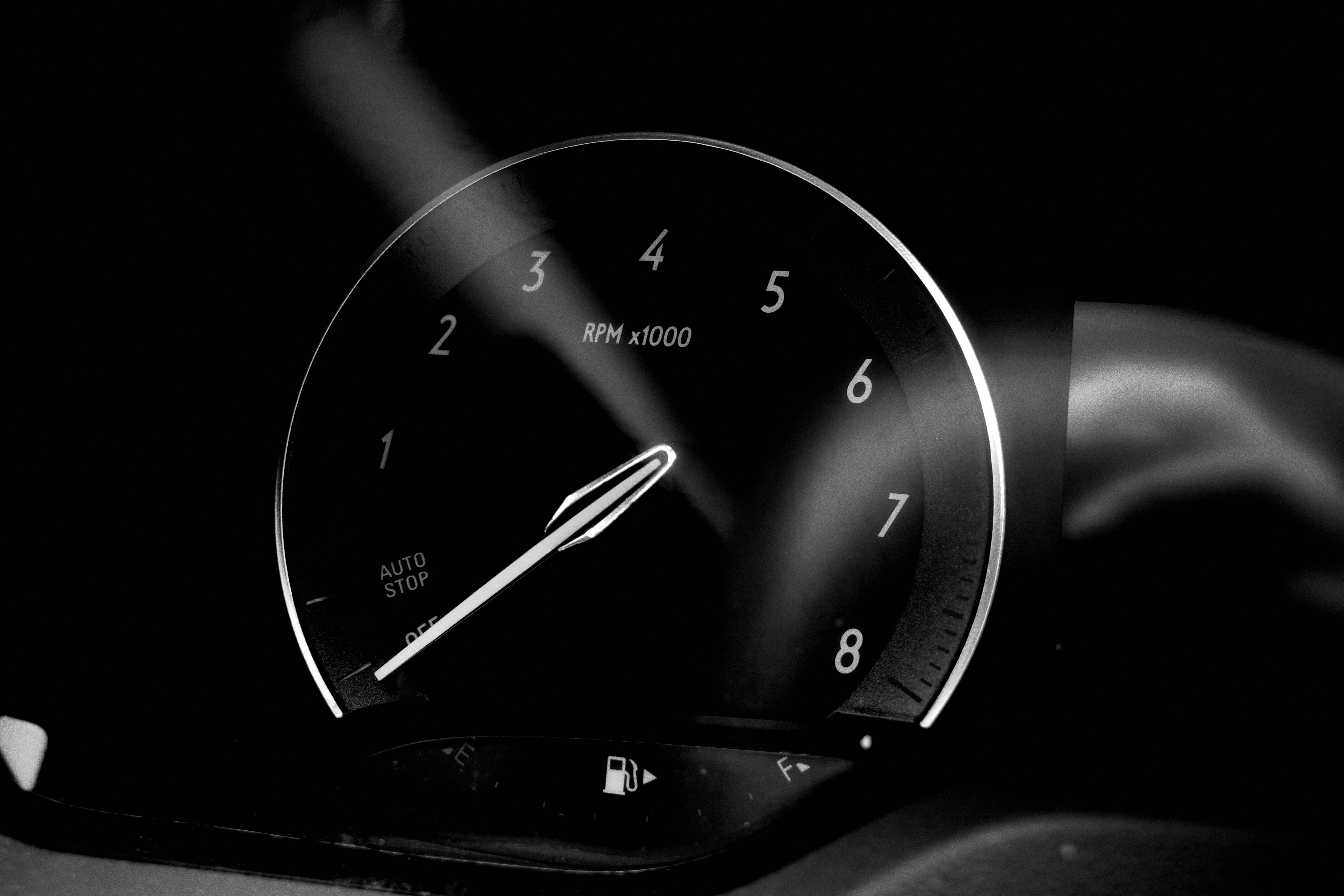 The Heartbeat of Power: RPM Gauge in Motion