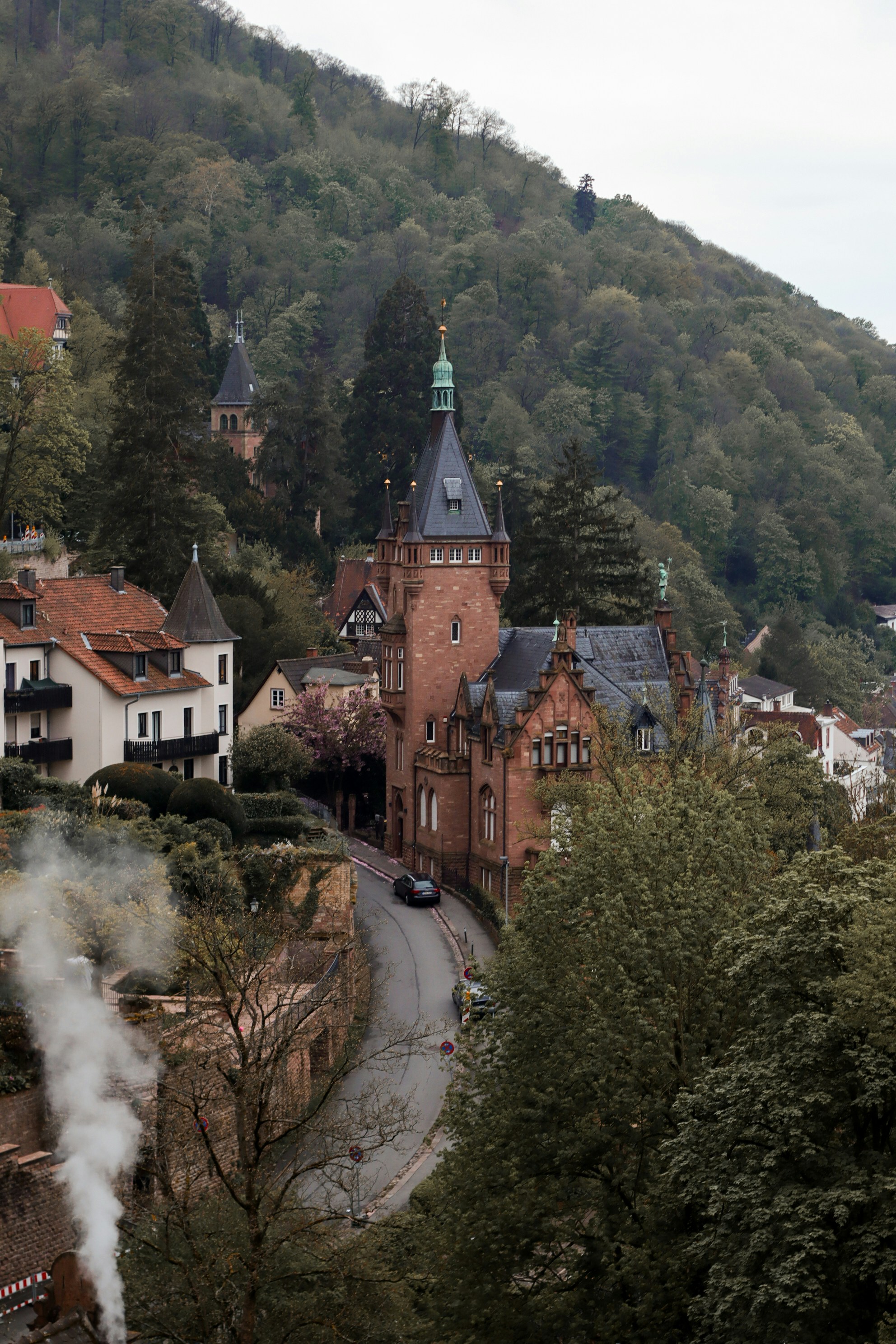 The old city of Heidelberg, Germany.