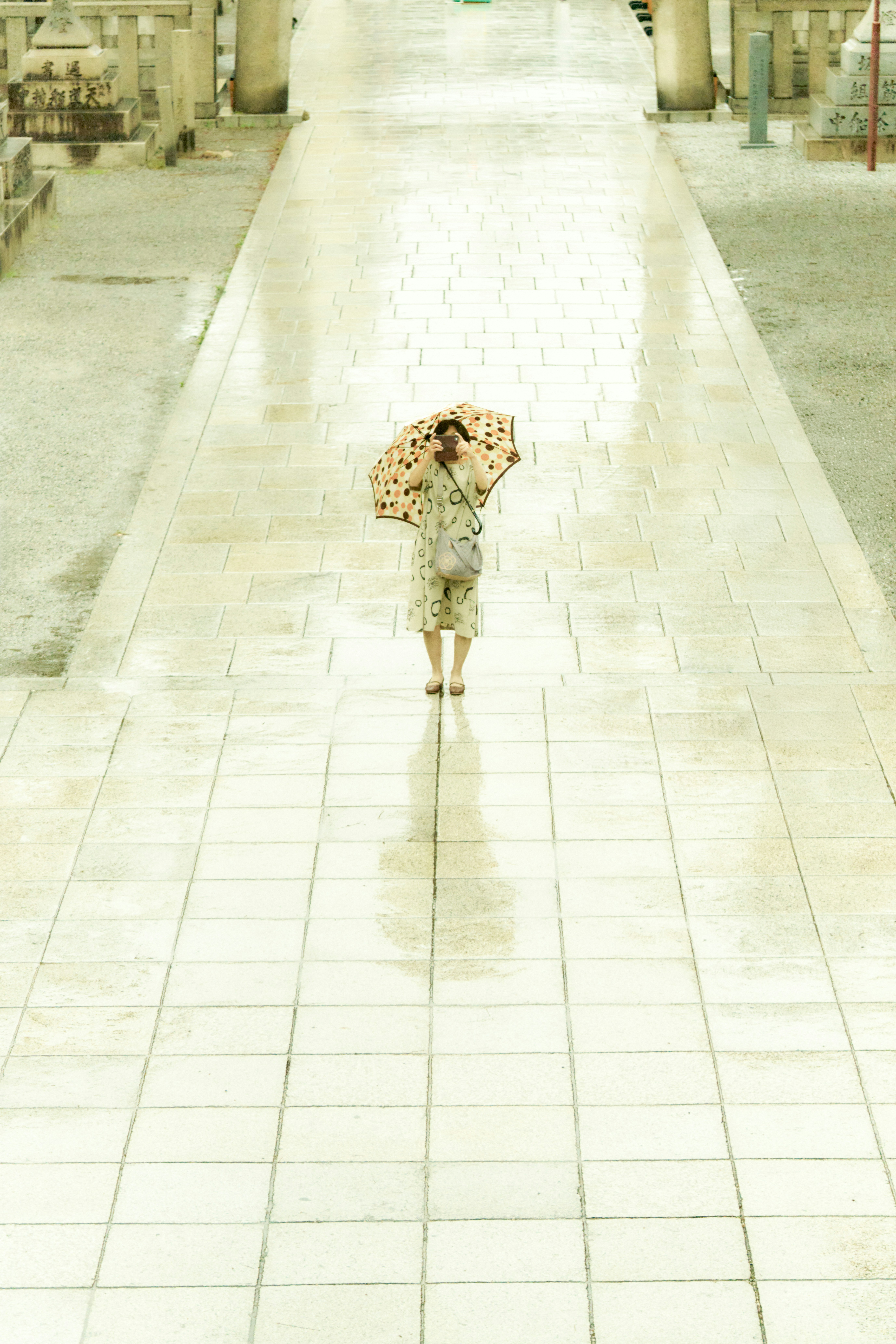 Solitude Under the Umbrella