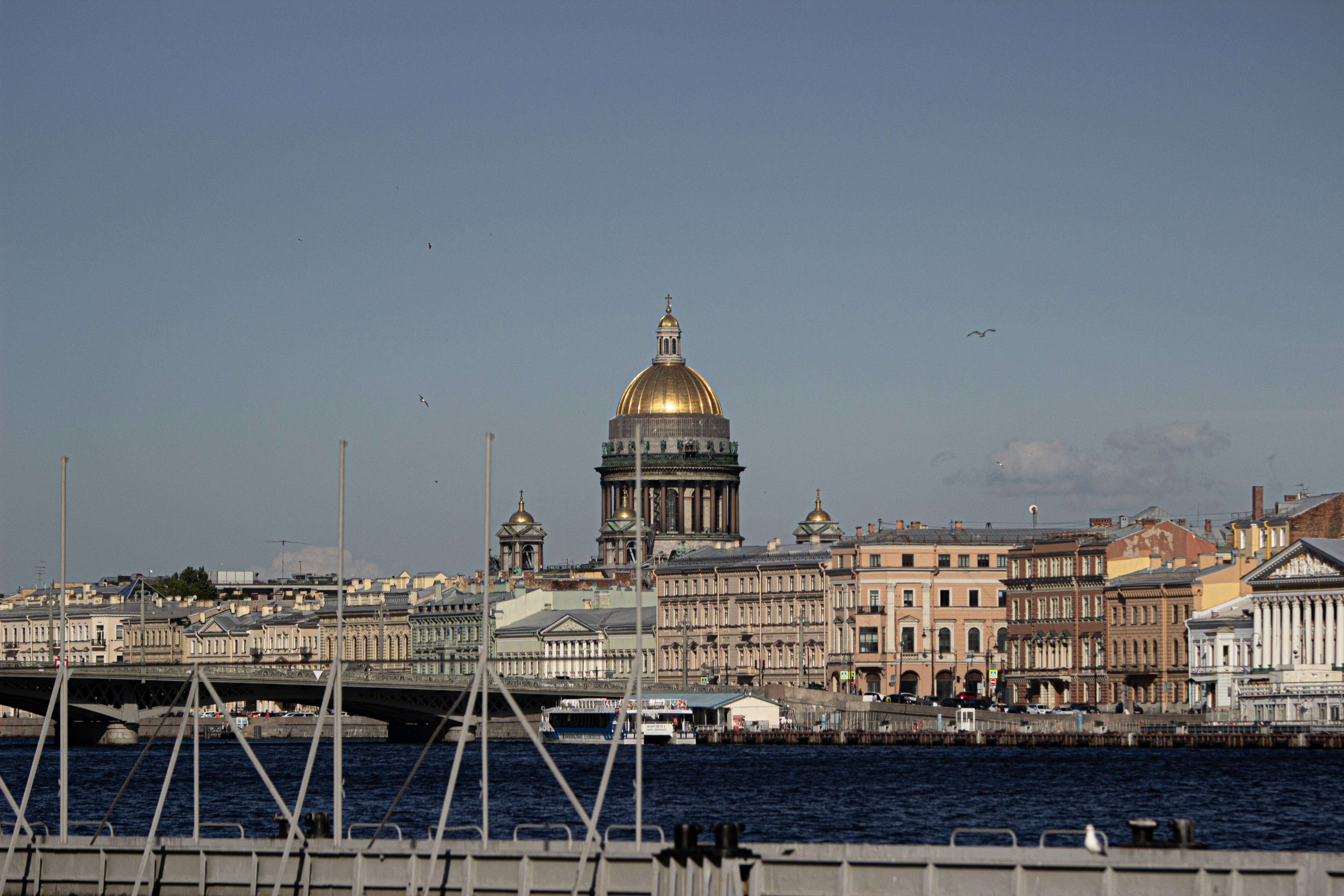 Golden Dome Over the Neva