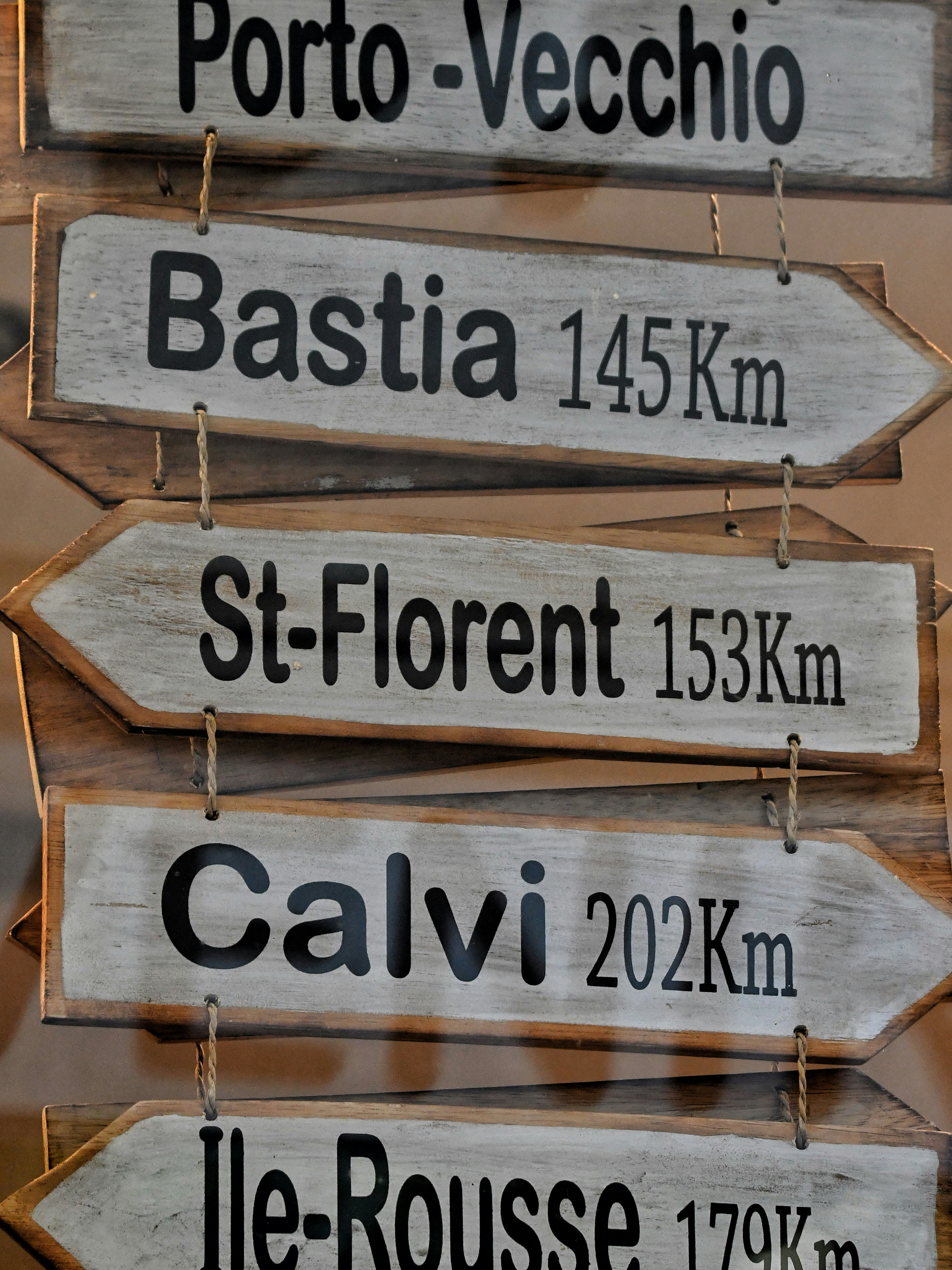 Direction signs showing distances to various locations. photo – Free ...