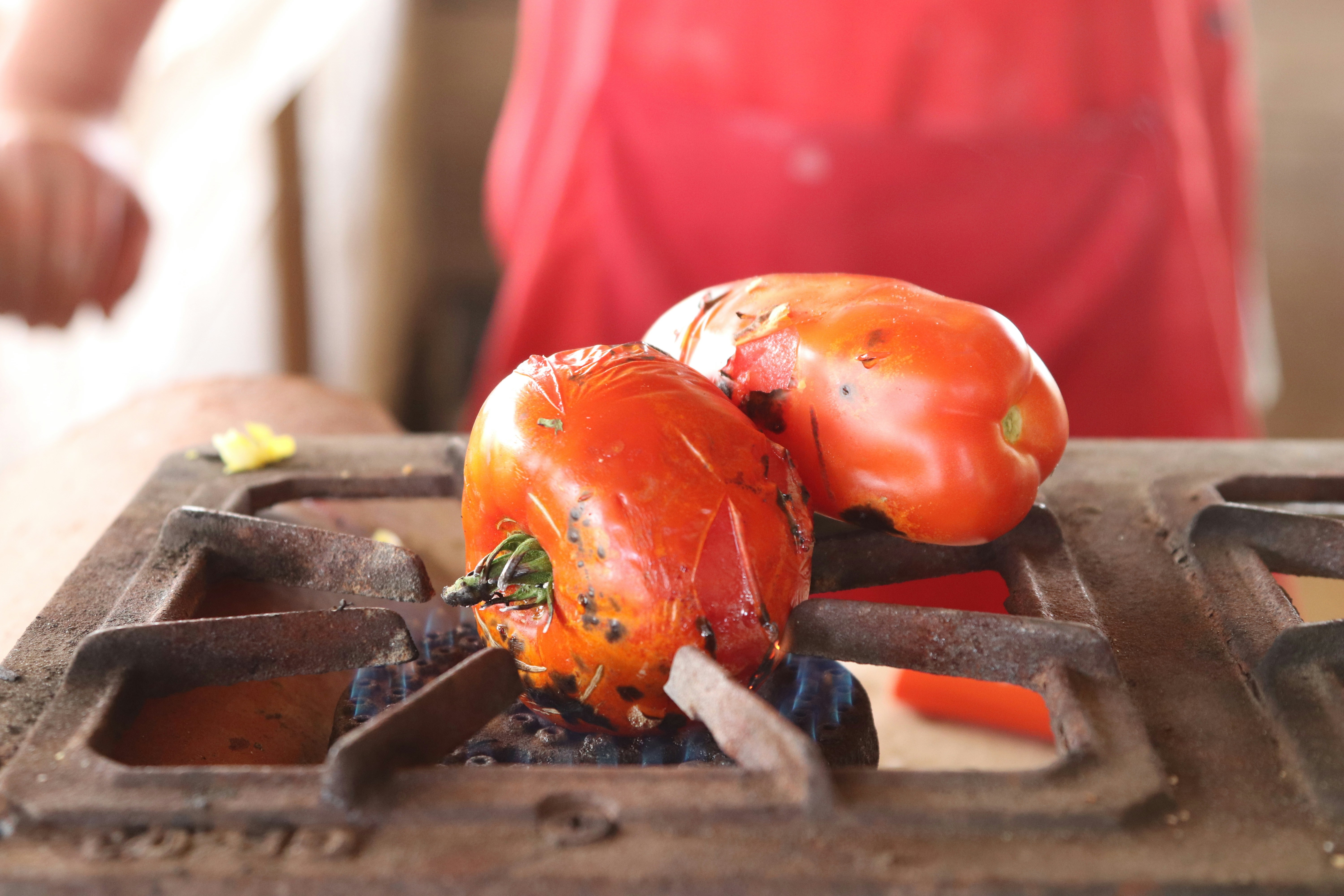 Charred Essence: The Art of Roasting Peppers