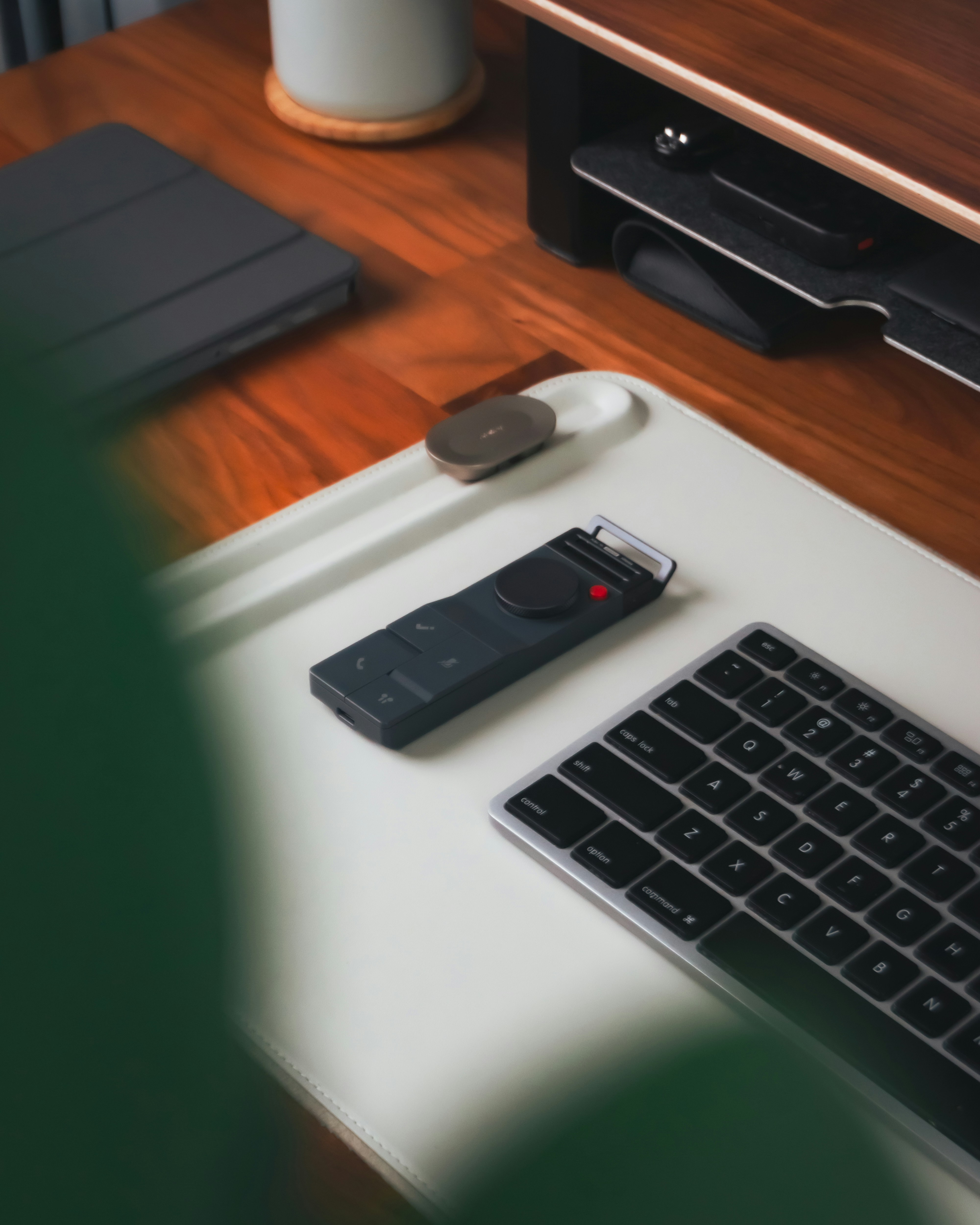 Desk setup with various tech accessories. photo – Free Technology Image ...