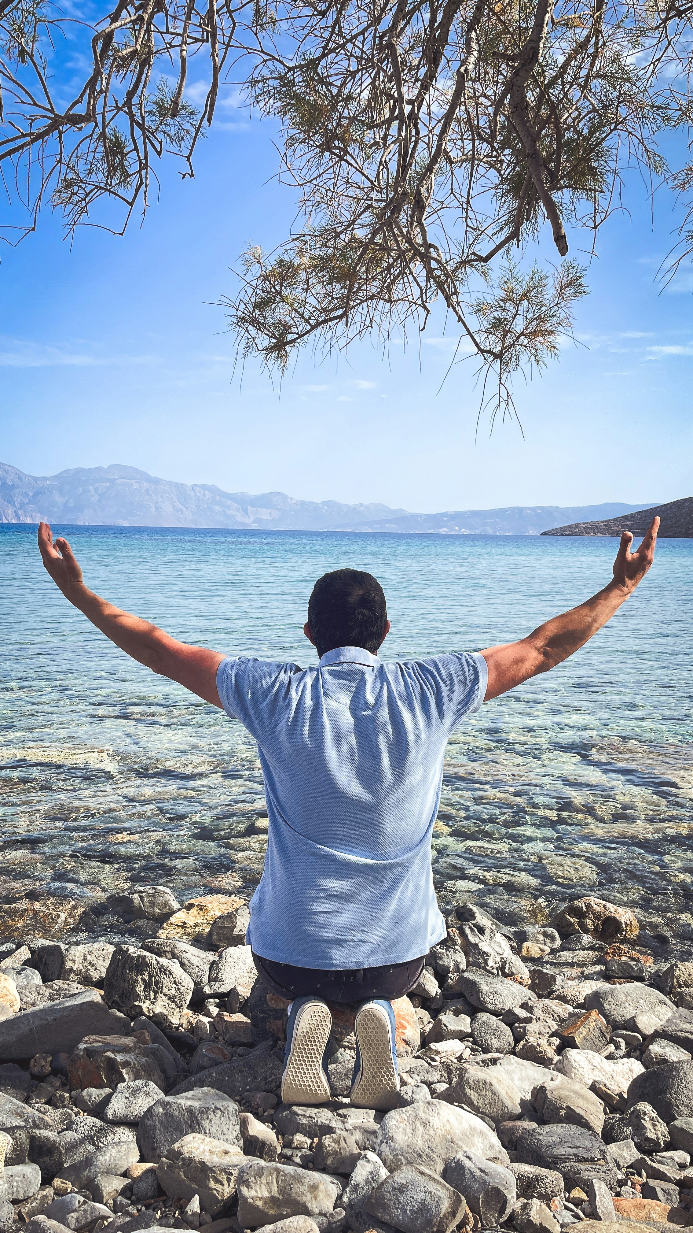 Embracing Serenity by the Shore