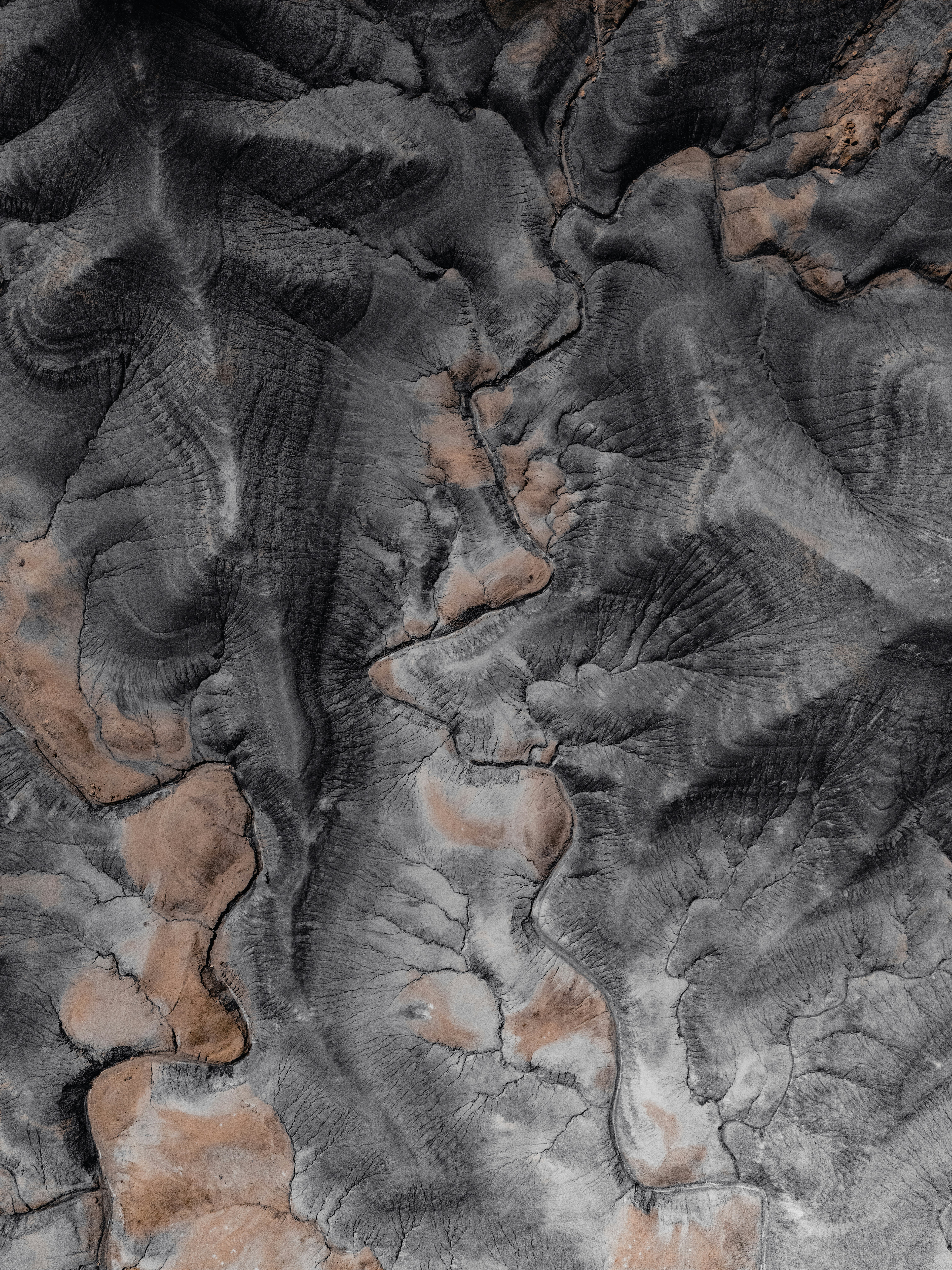 Terrain rocheux gris et beige en vue abstraite. photo – Image gratuite ...