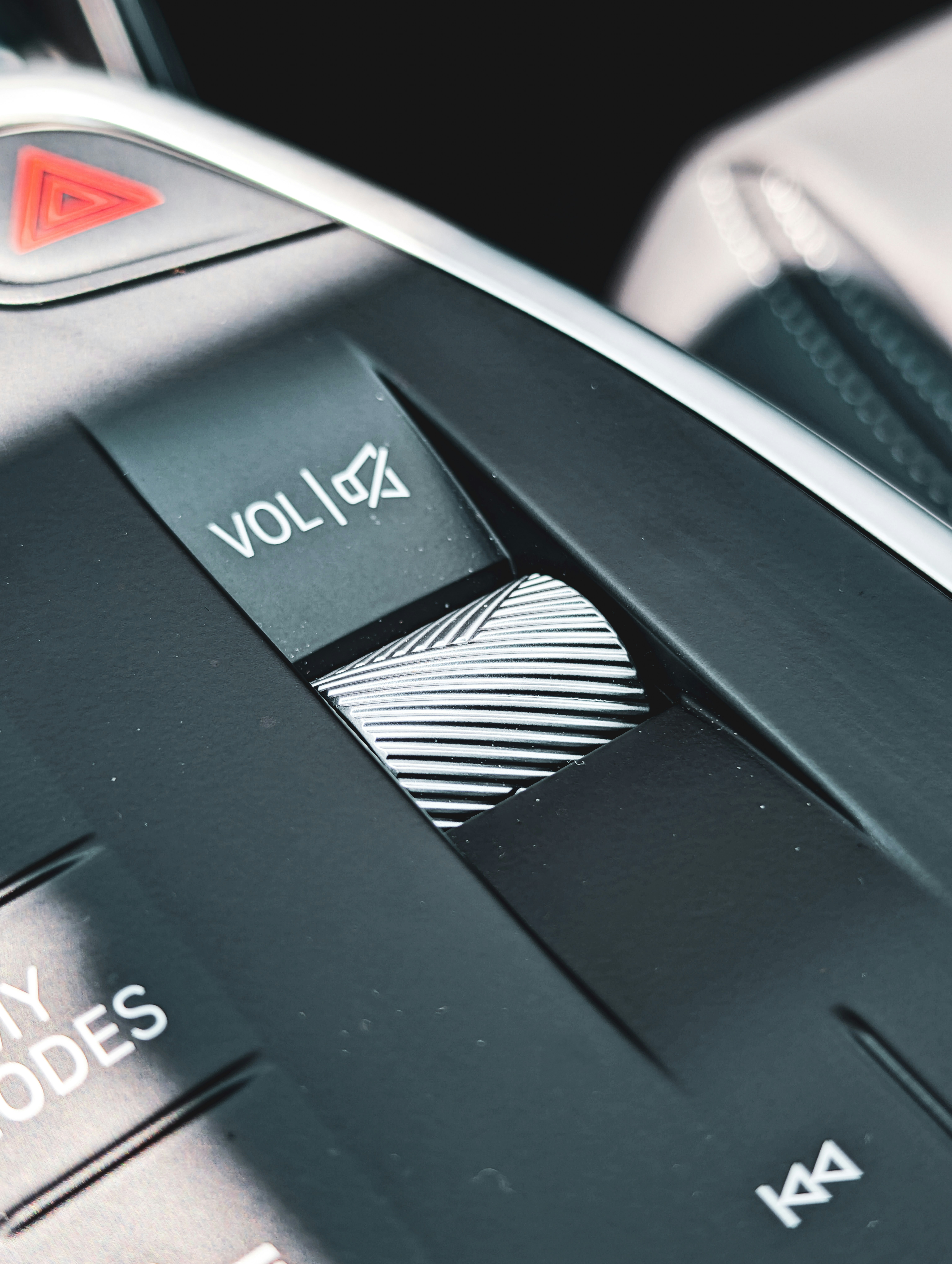 Car's volume knob turned to mute the sound. photo – Free Car Image on ...