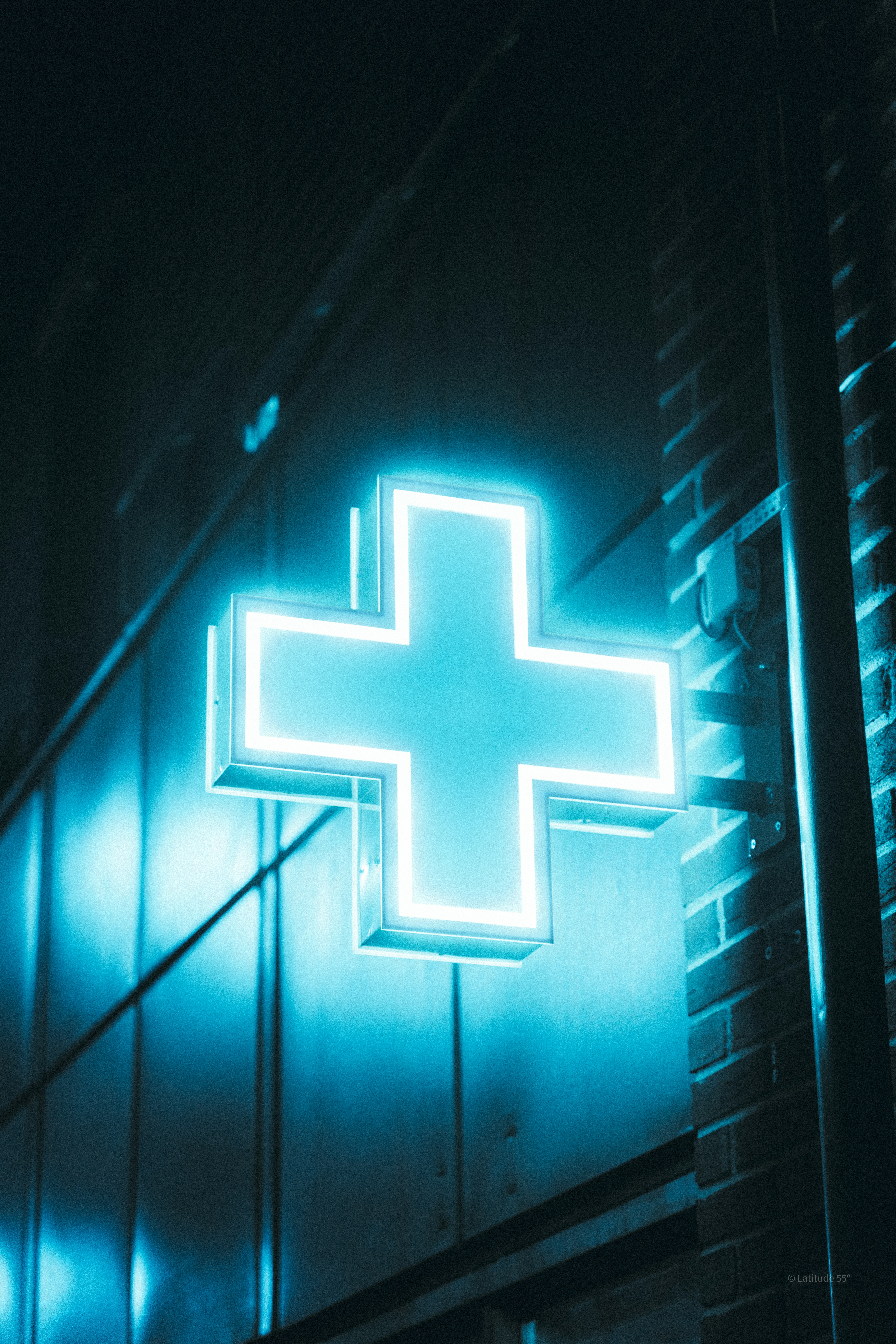 Neon Beacon of Health