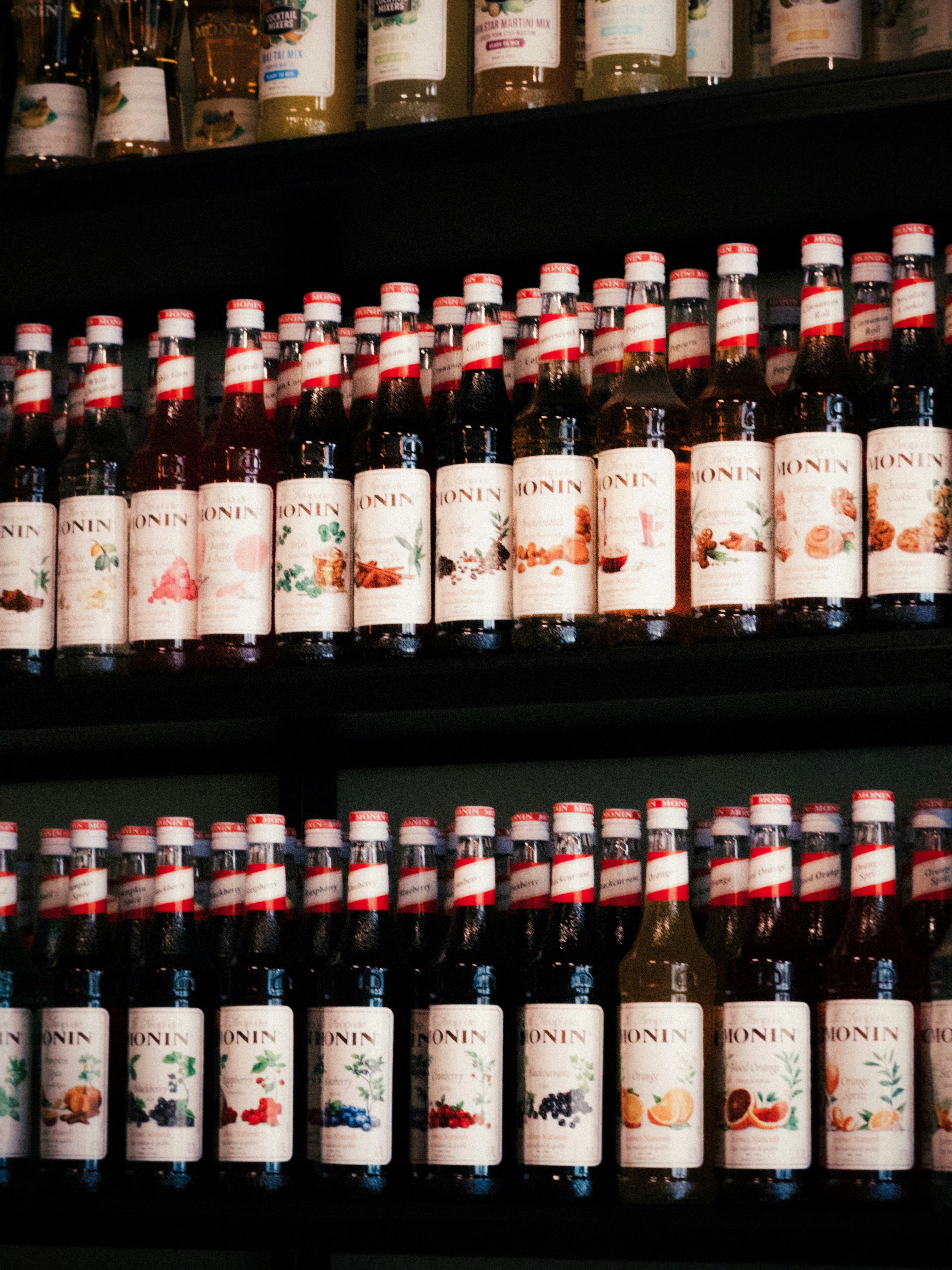 A Symphony of Syrups: Monin's Colorful Collection
