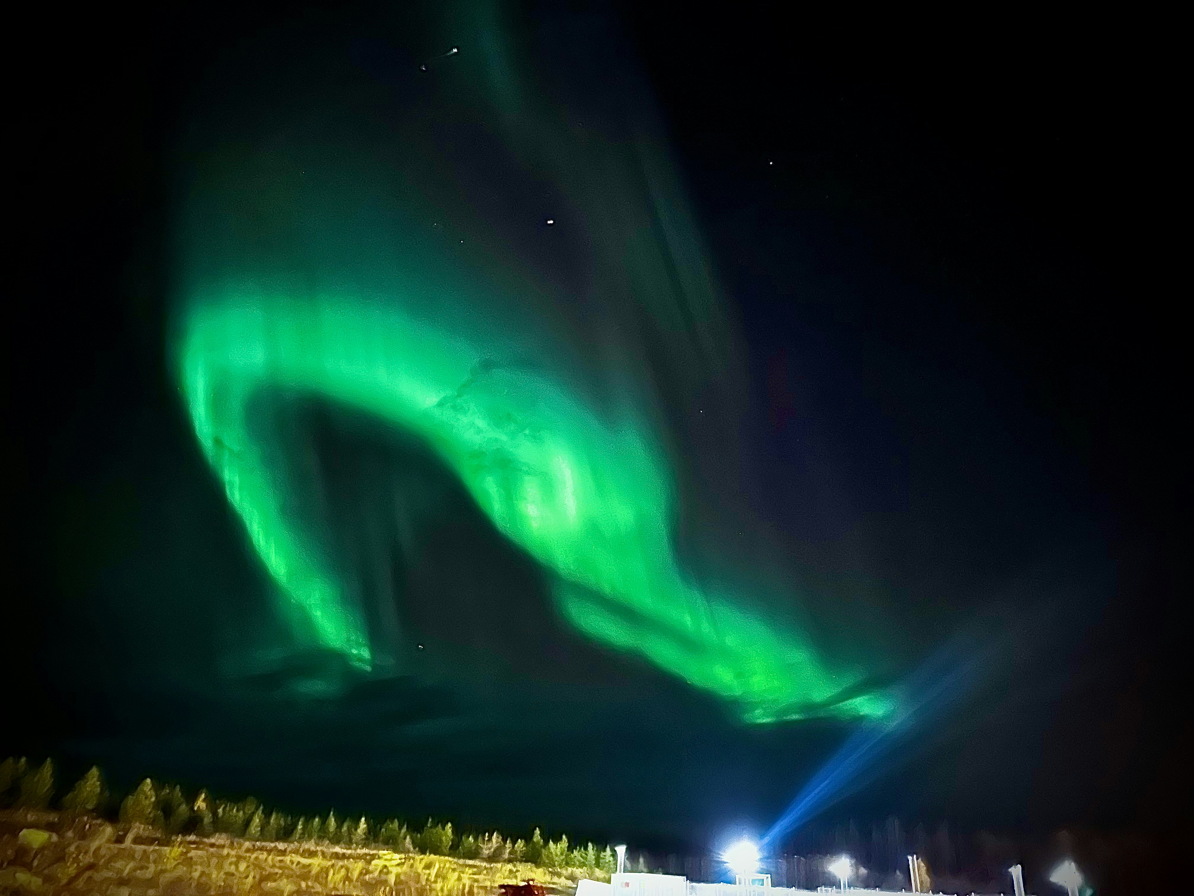 Celestial Dance of the Northern Lights