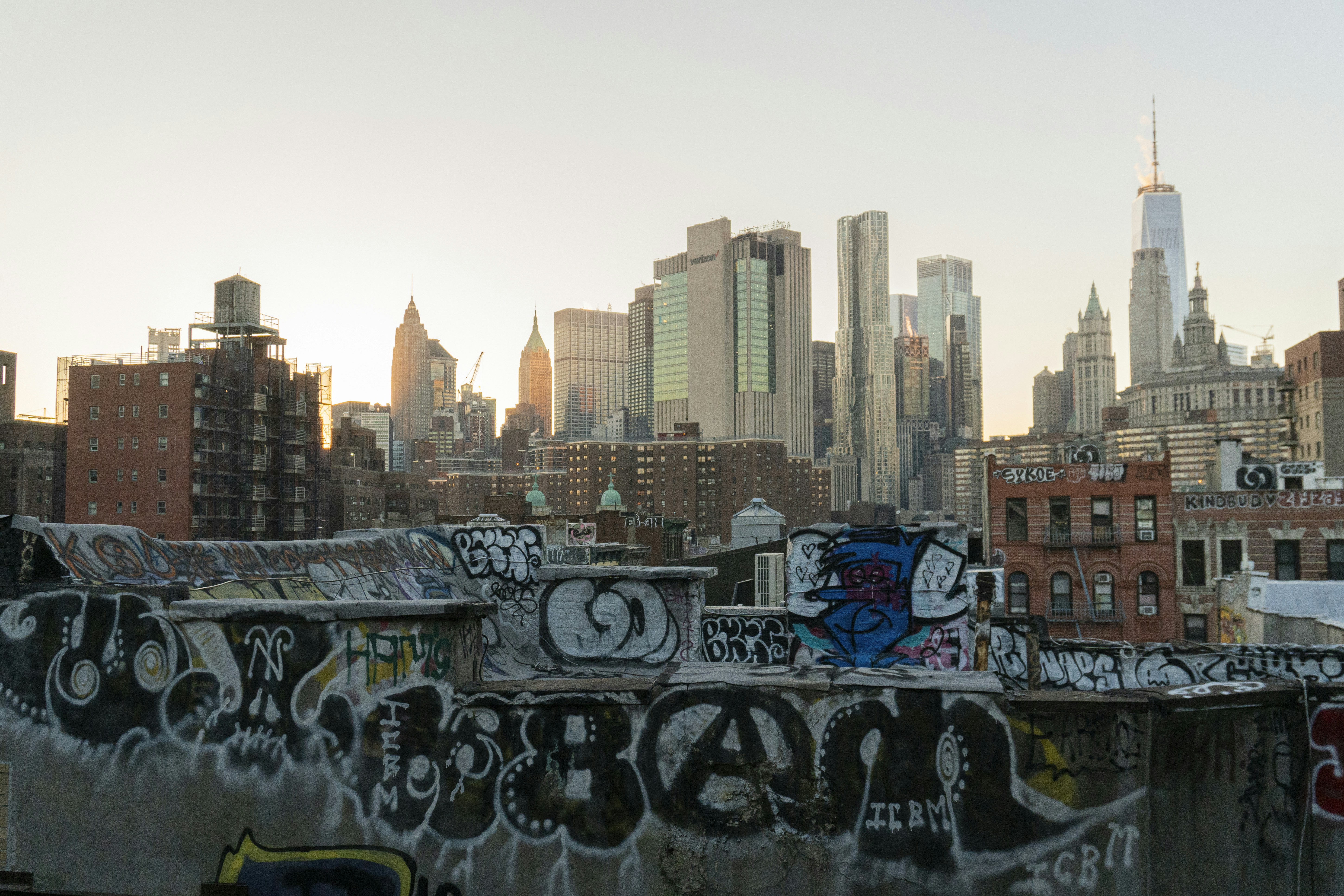 Urban Canvas: A Skyline's Silent Witness