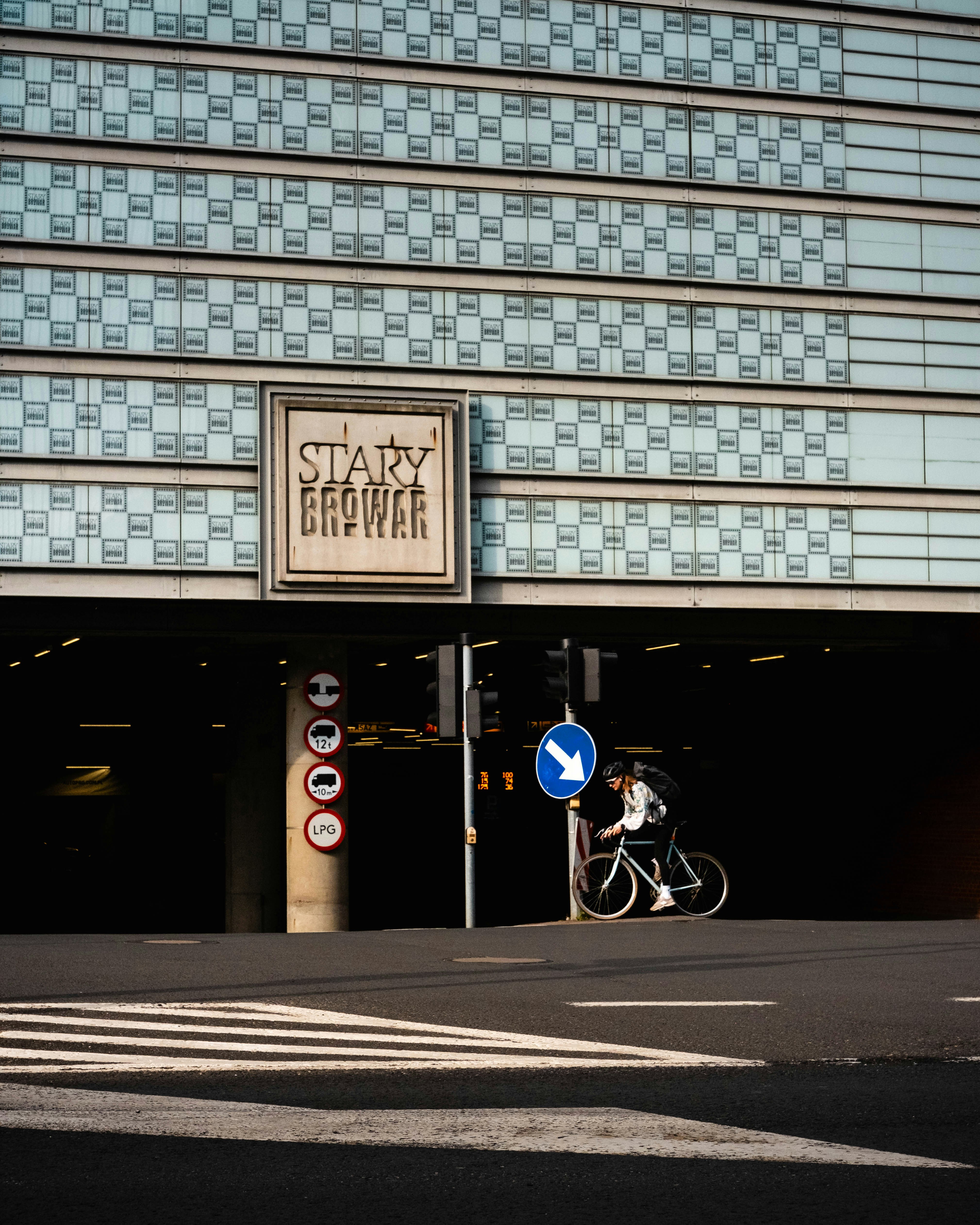 At the Stary Browar, Poznan.