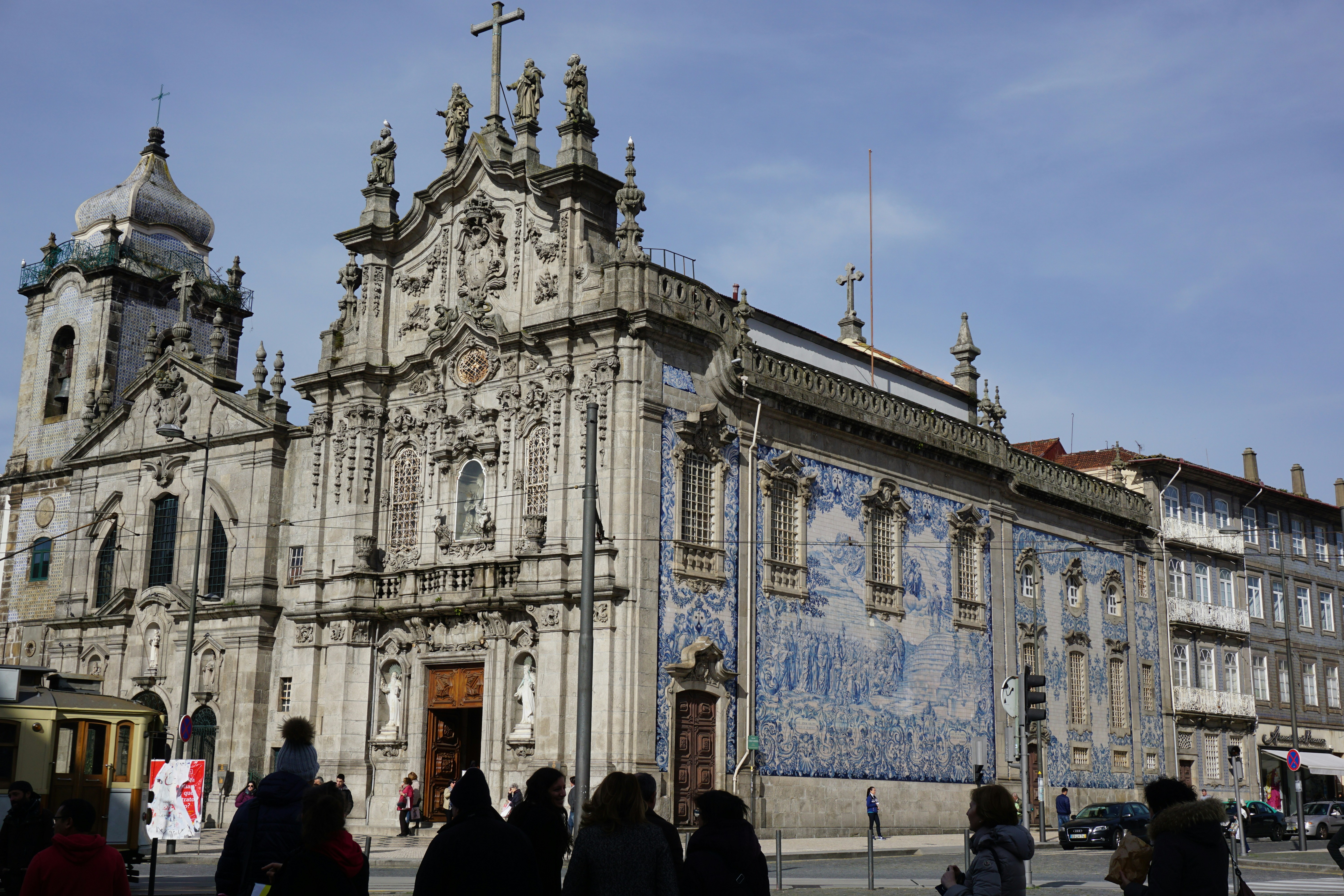 Azulejo Cathedral: Facade of Tile-Kissed Baroque in the Public Square