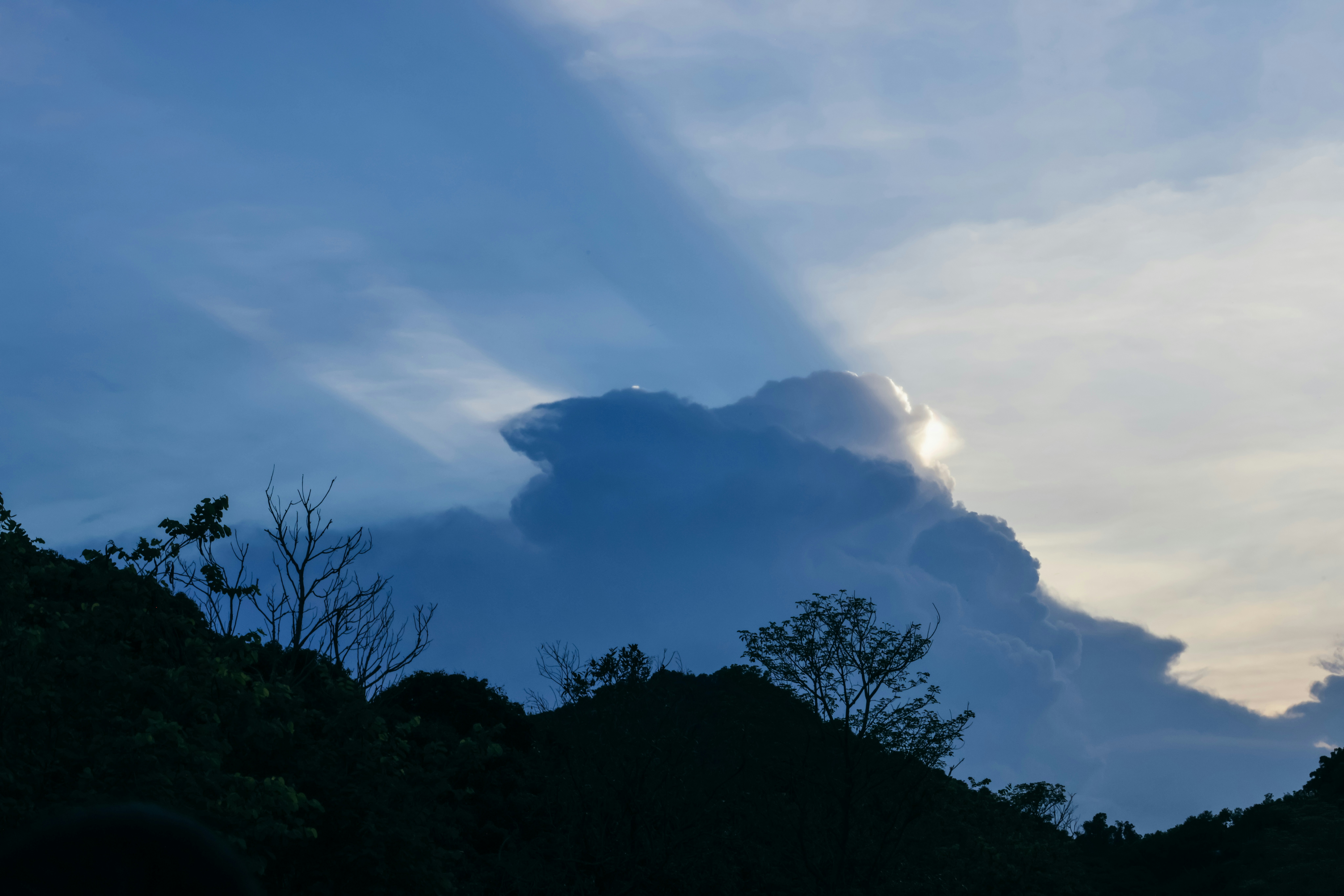 Crown of Light Over the Dusk Ridge