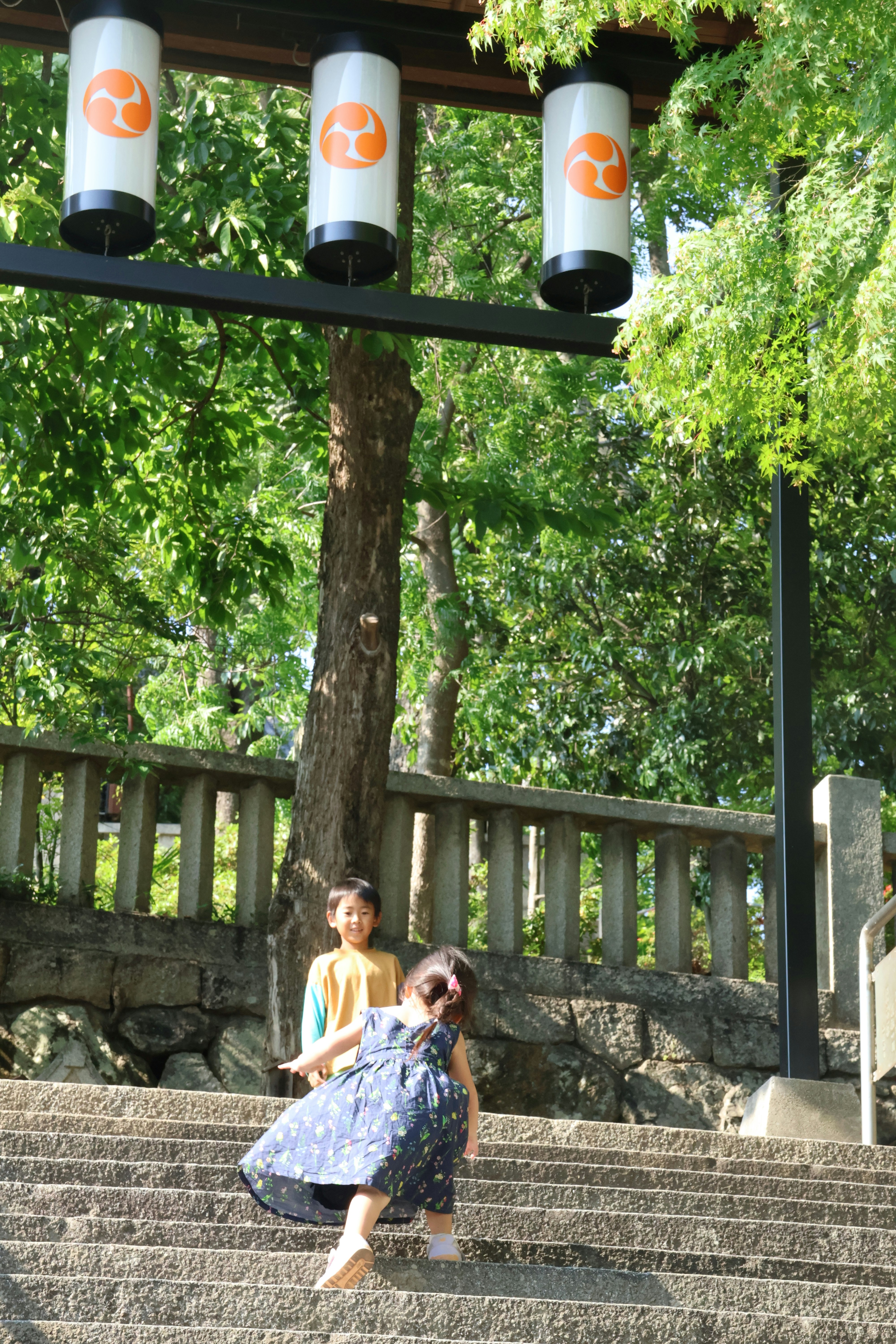 Joyful Steps: A Playful Ascent