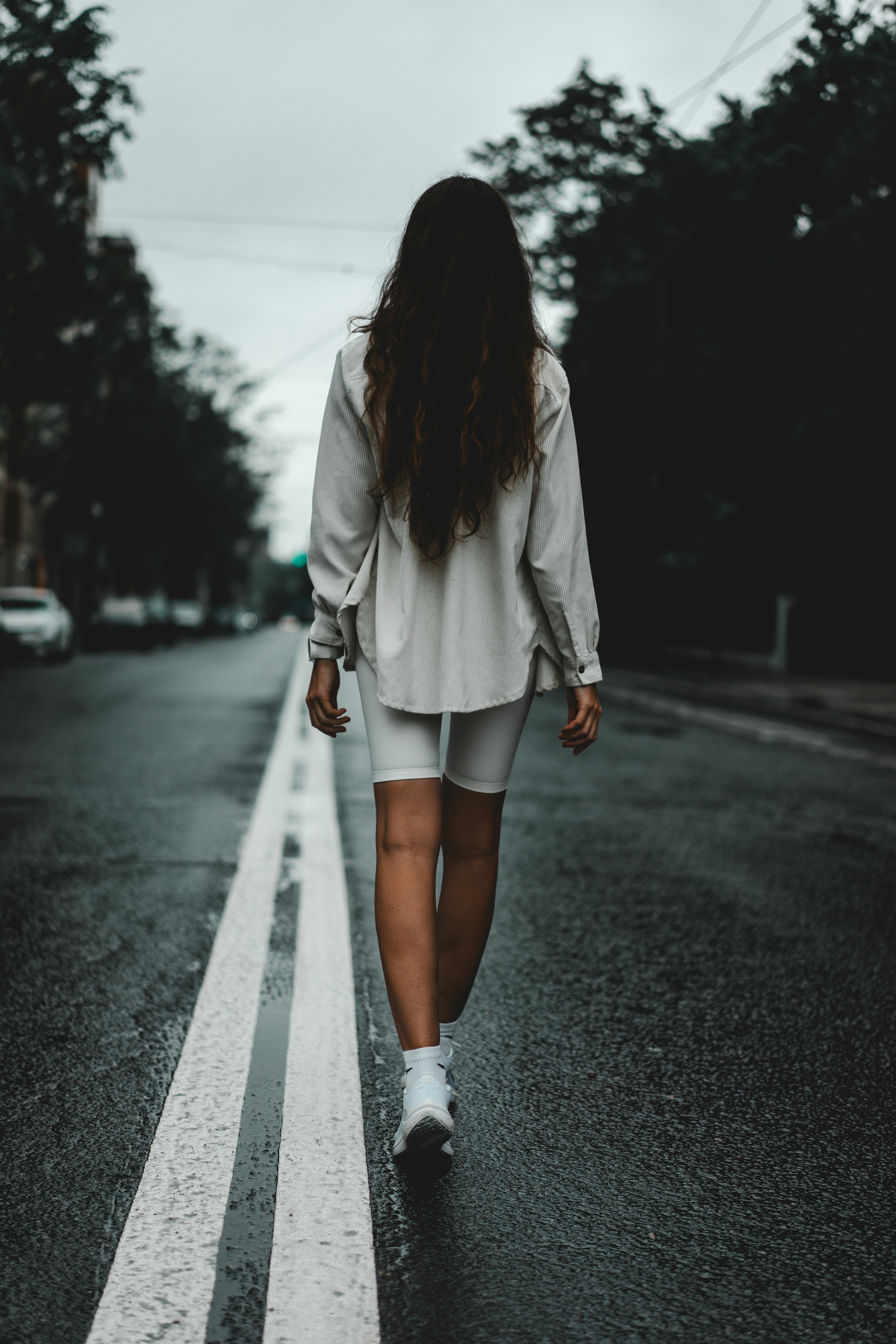 Urban Solitude: A Journey Through Rainy Streets