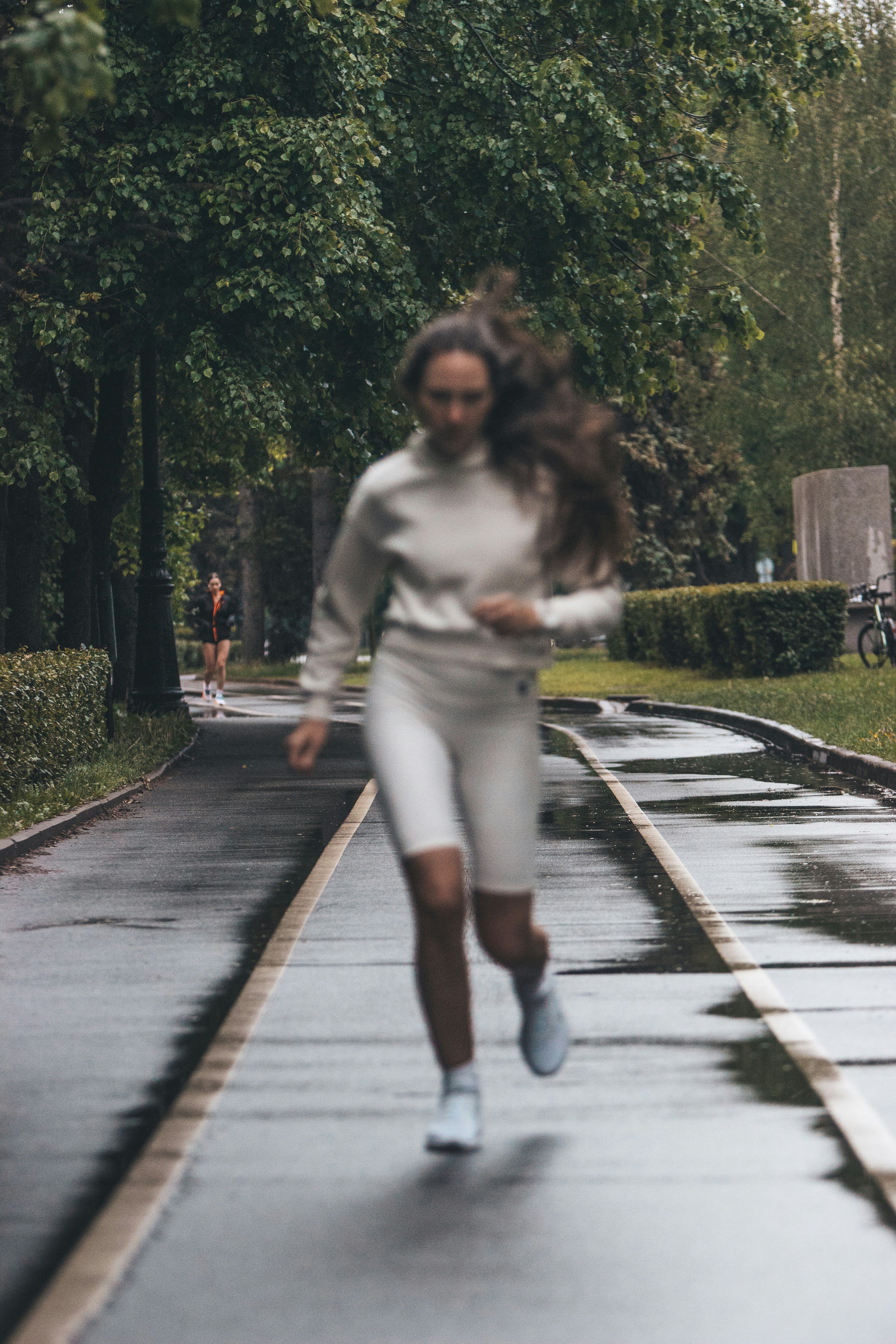 Motion in a Serene Urban Oasis