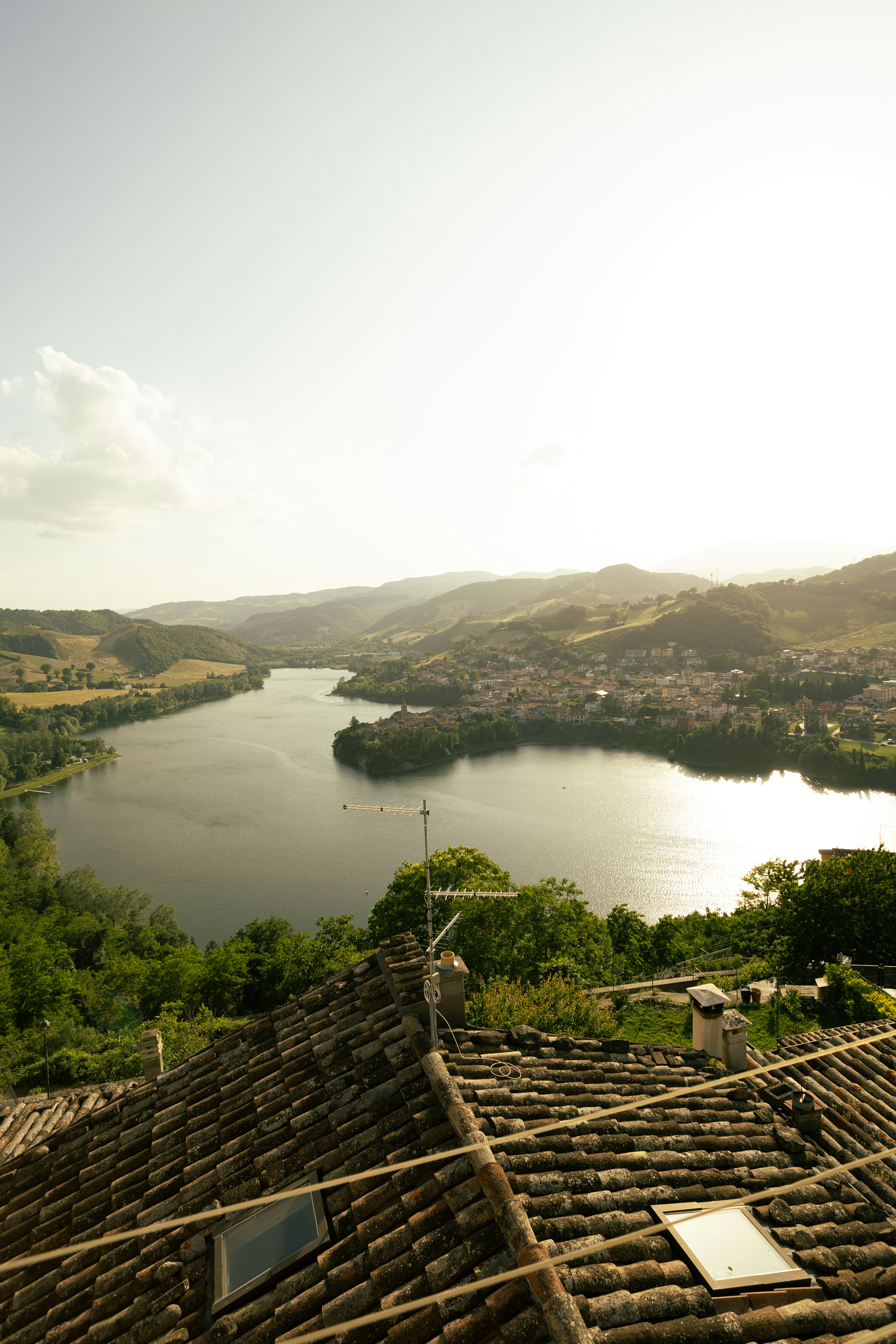 Serenity Over the River Valley