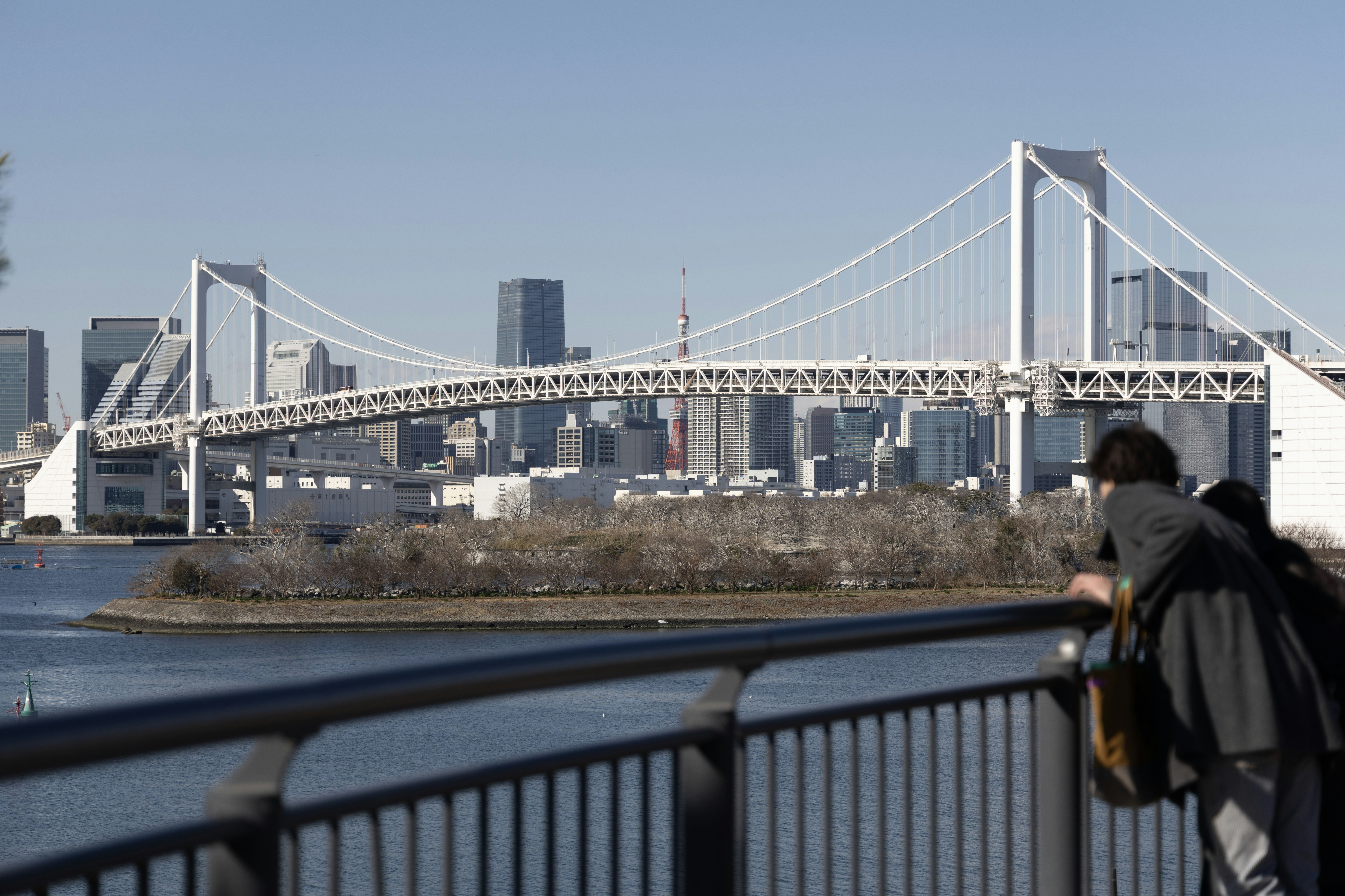 Bridge and Waterfront Rivier: A Transit of Frames