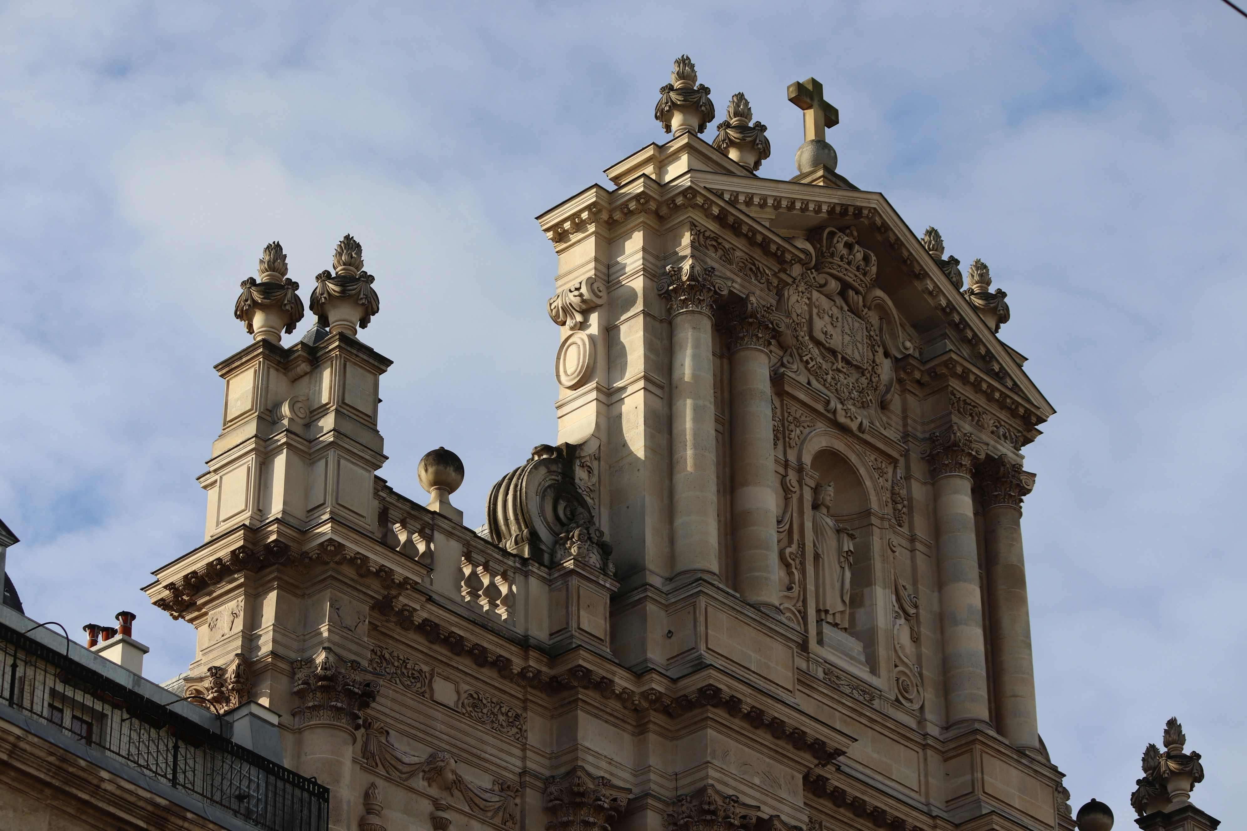Saint-Paul-Saint-Louis church on rue Saint-Antoine, in the Marais quarter of Paris. 16th century. France.