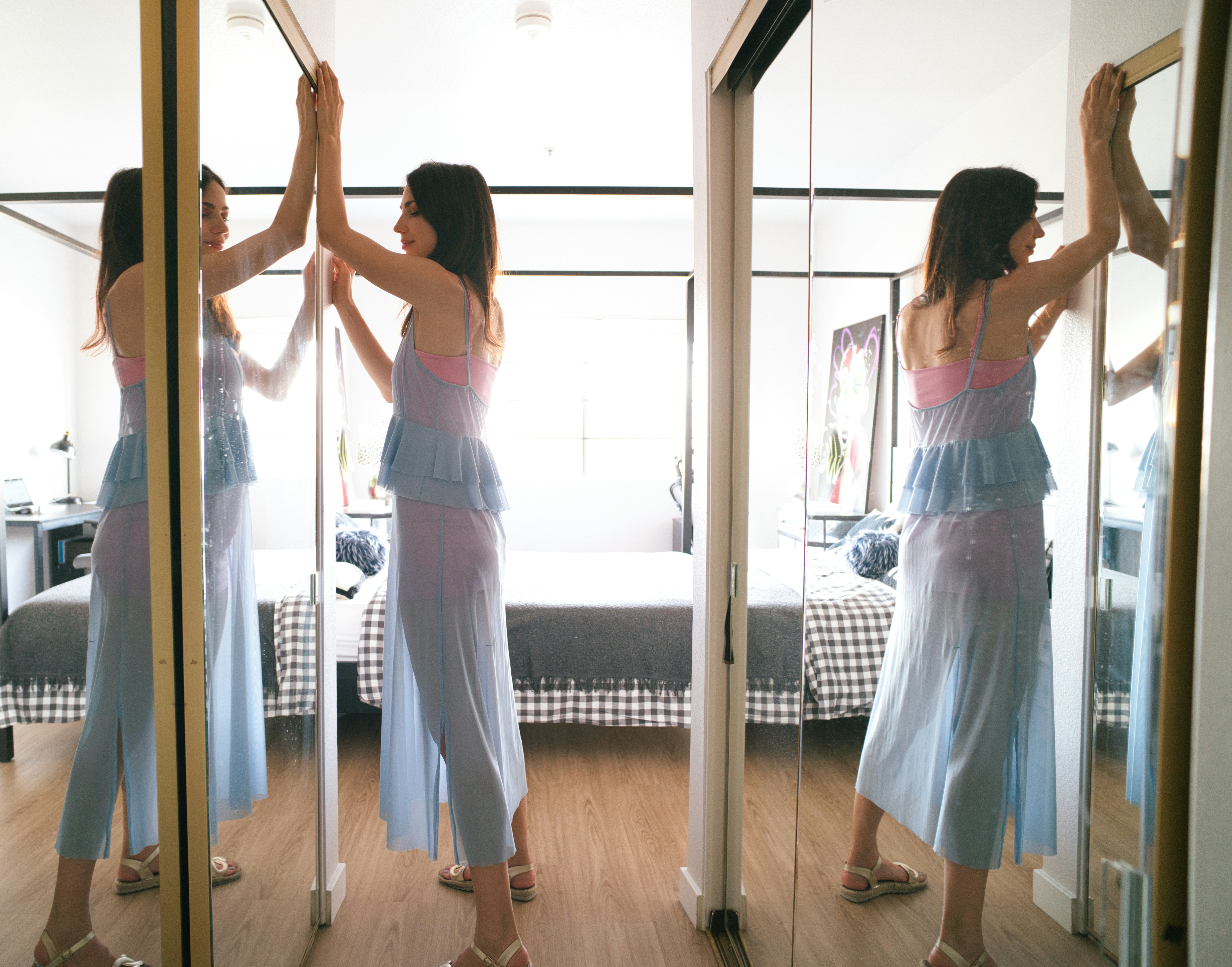 Interior Design by: @alena_sanaeva_designer Model: Alena Sanaeva