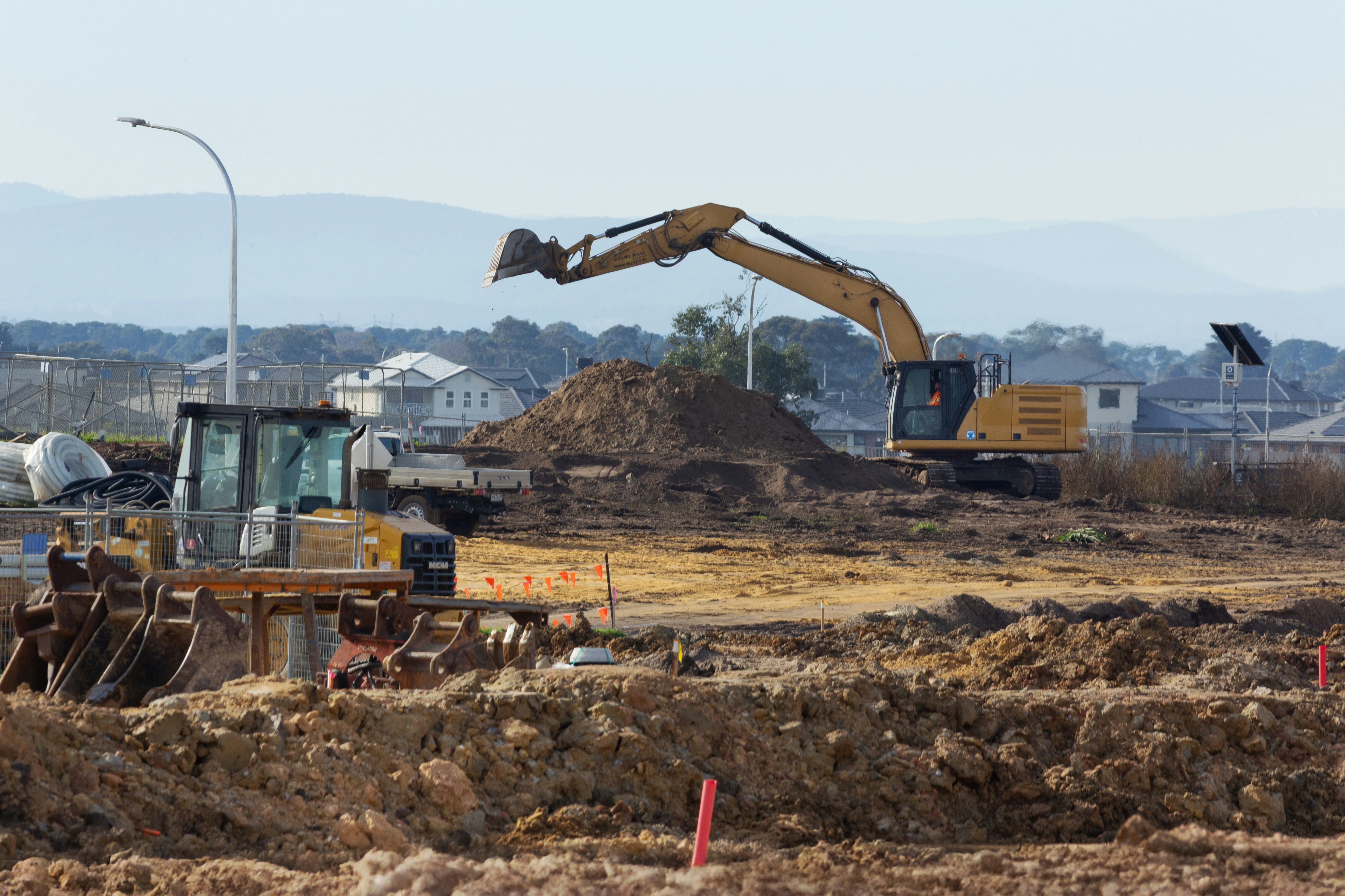 Earth Movers: The Dance of Construction Machinery