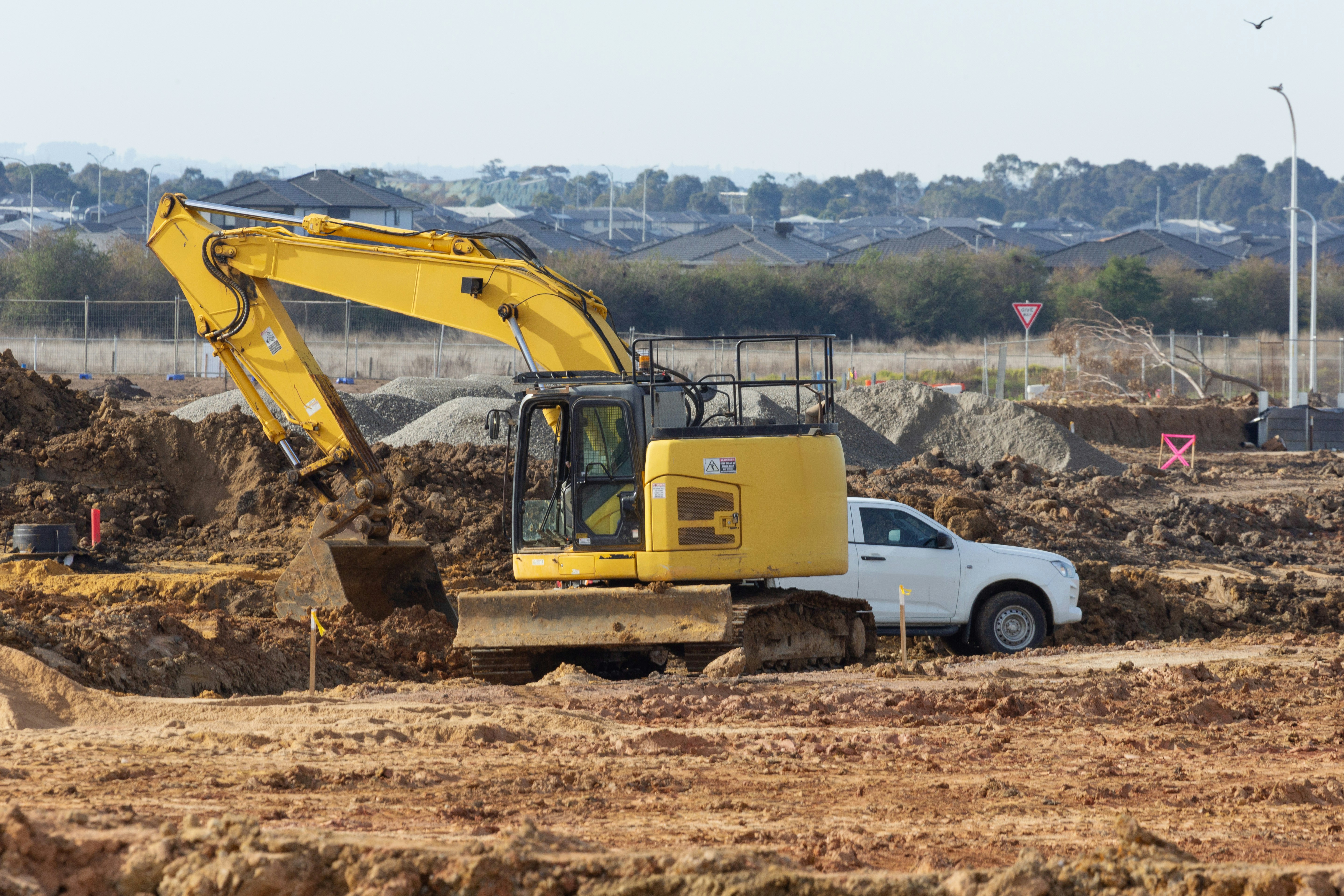 Heavy Machinery in Action: The Heart of Construction