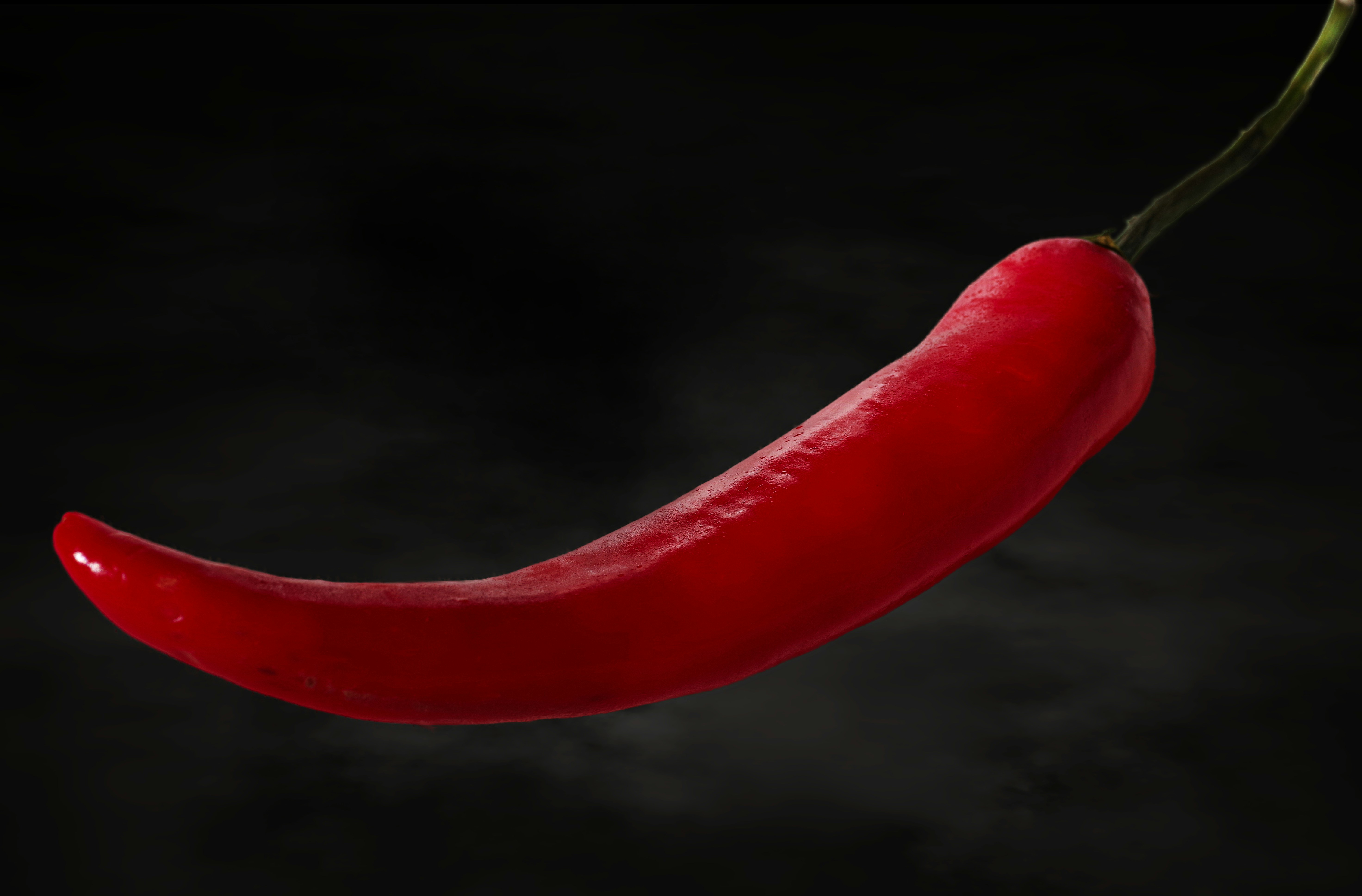 The Fiery Elegance of a Red Chili Pepper