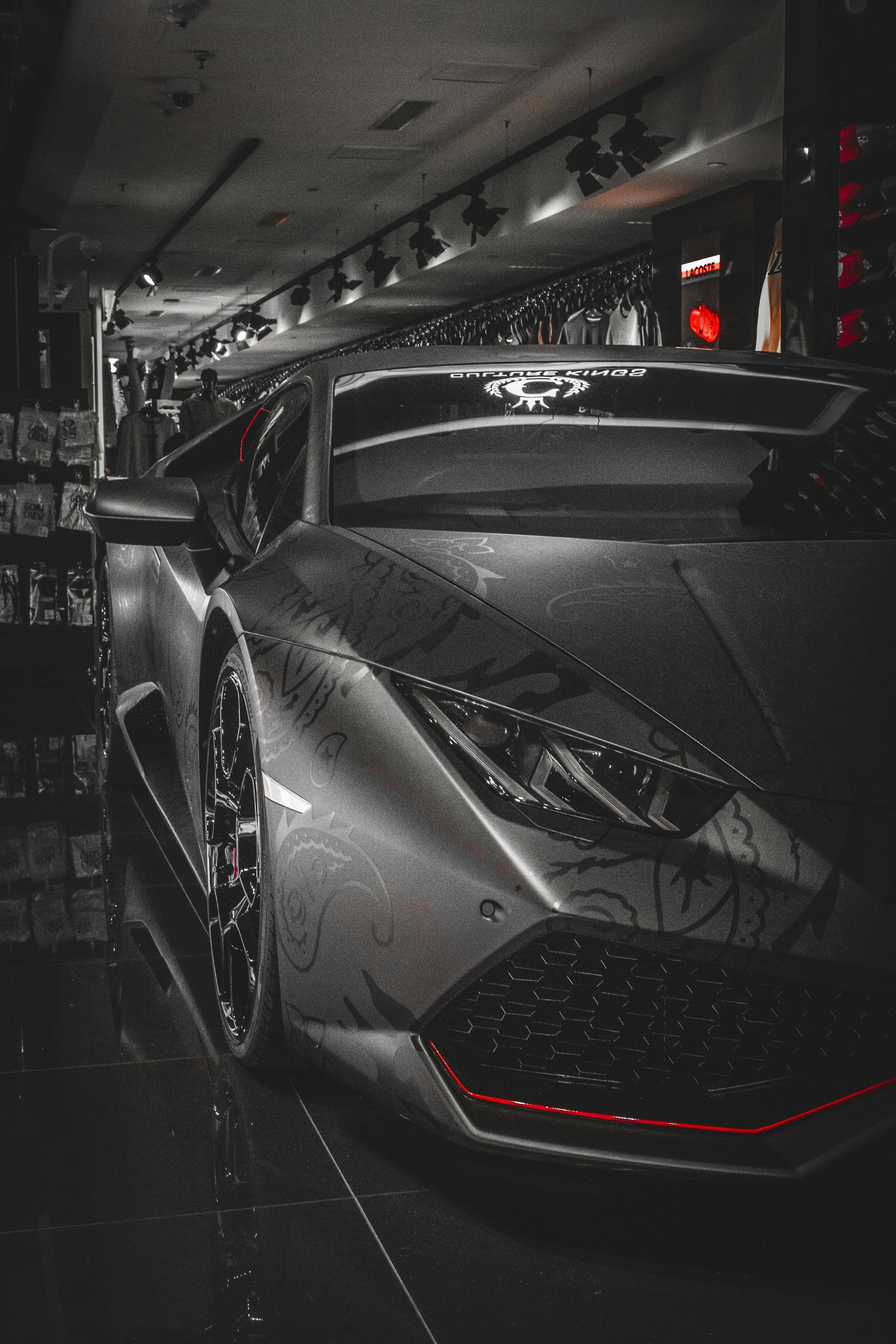 Shadowed Elegance: The Art of Automotive Design