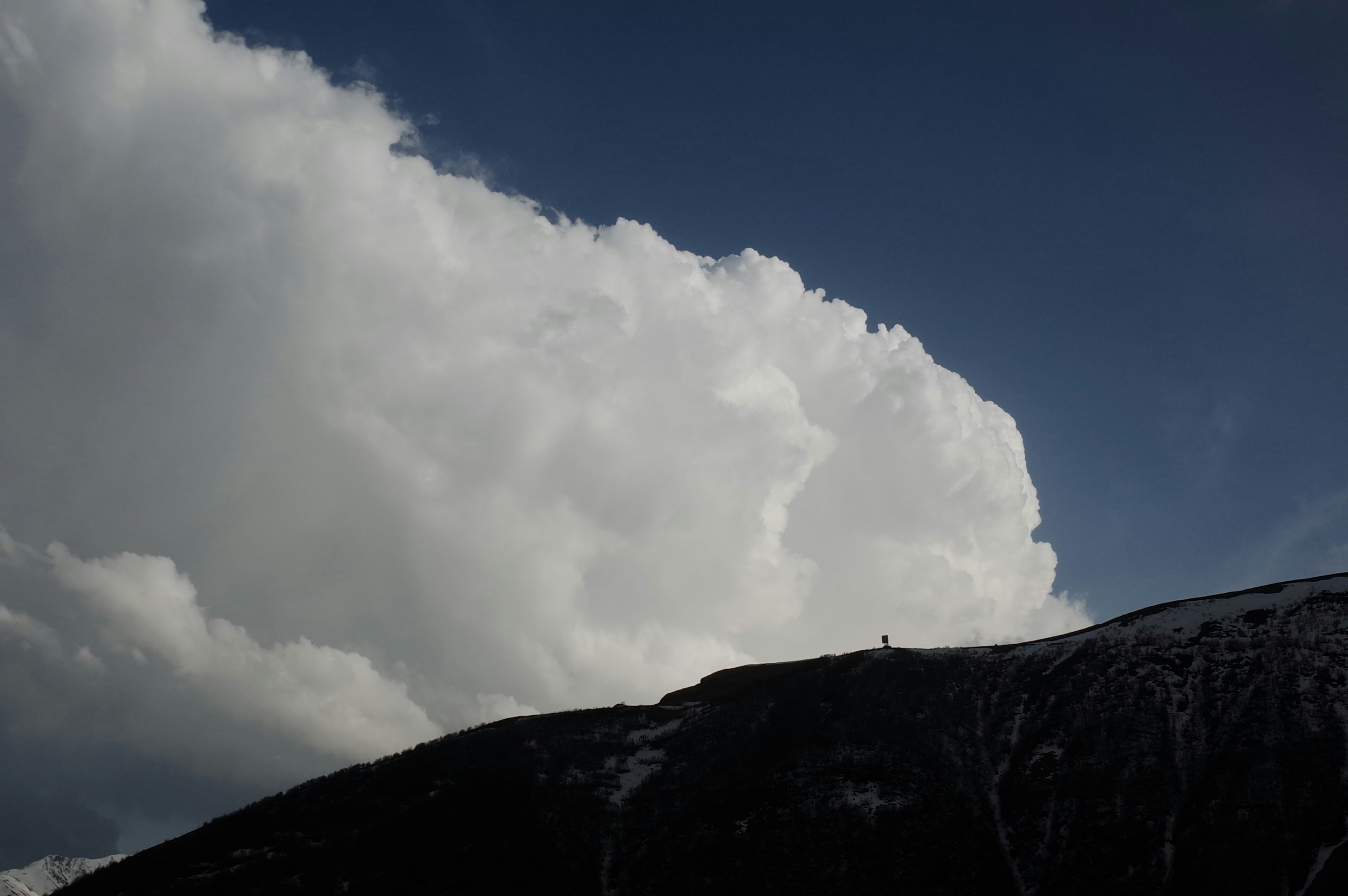 Whispers of the Sky: A Mountain's Solitude