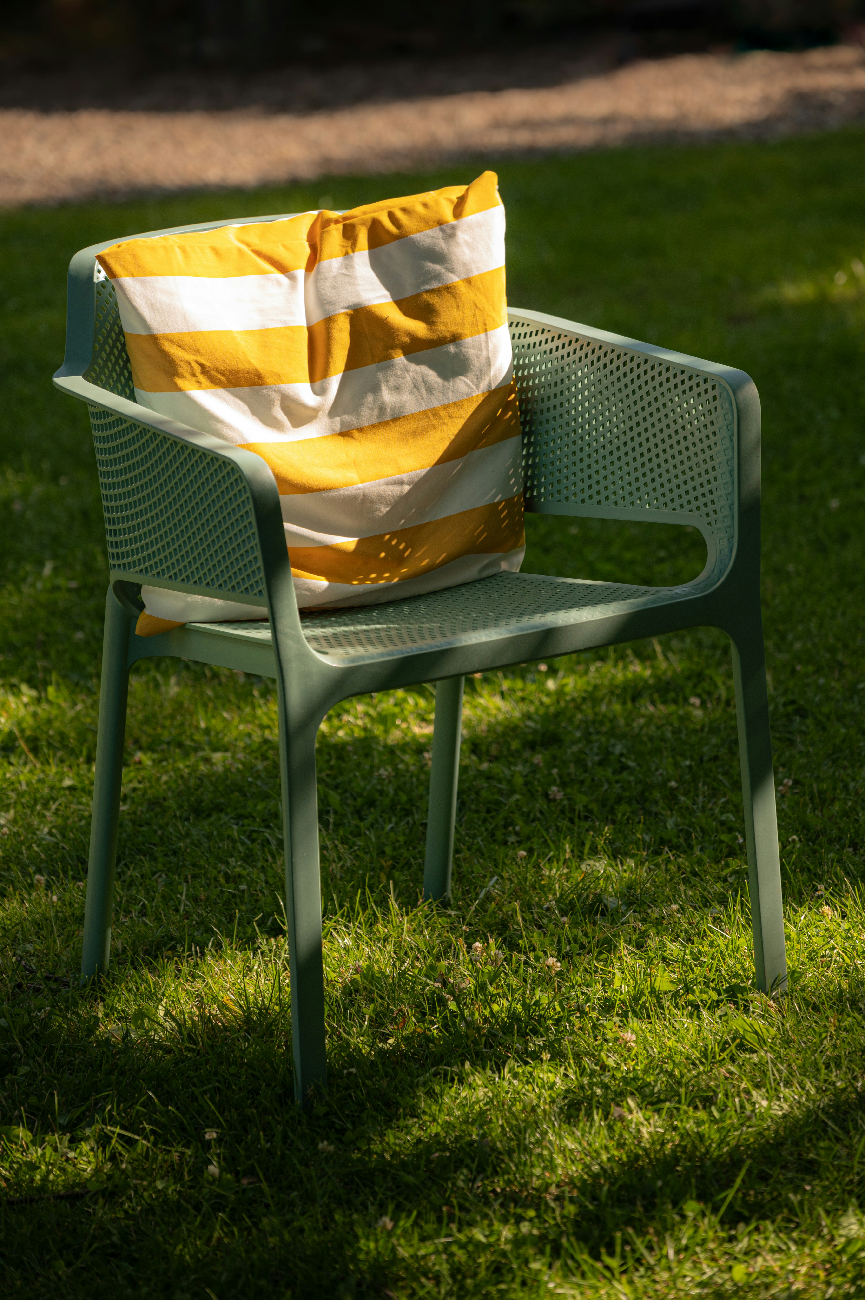 Sunlit Serenity: A Chair's Embrace