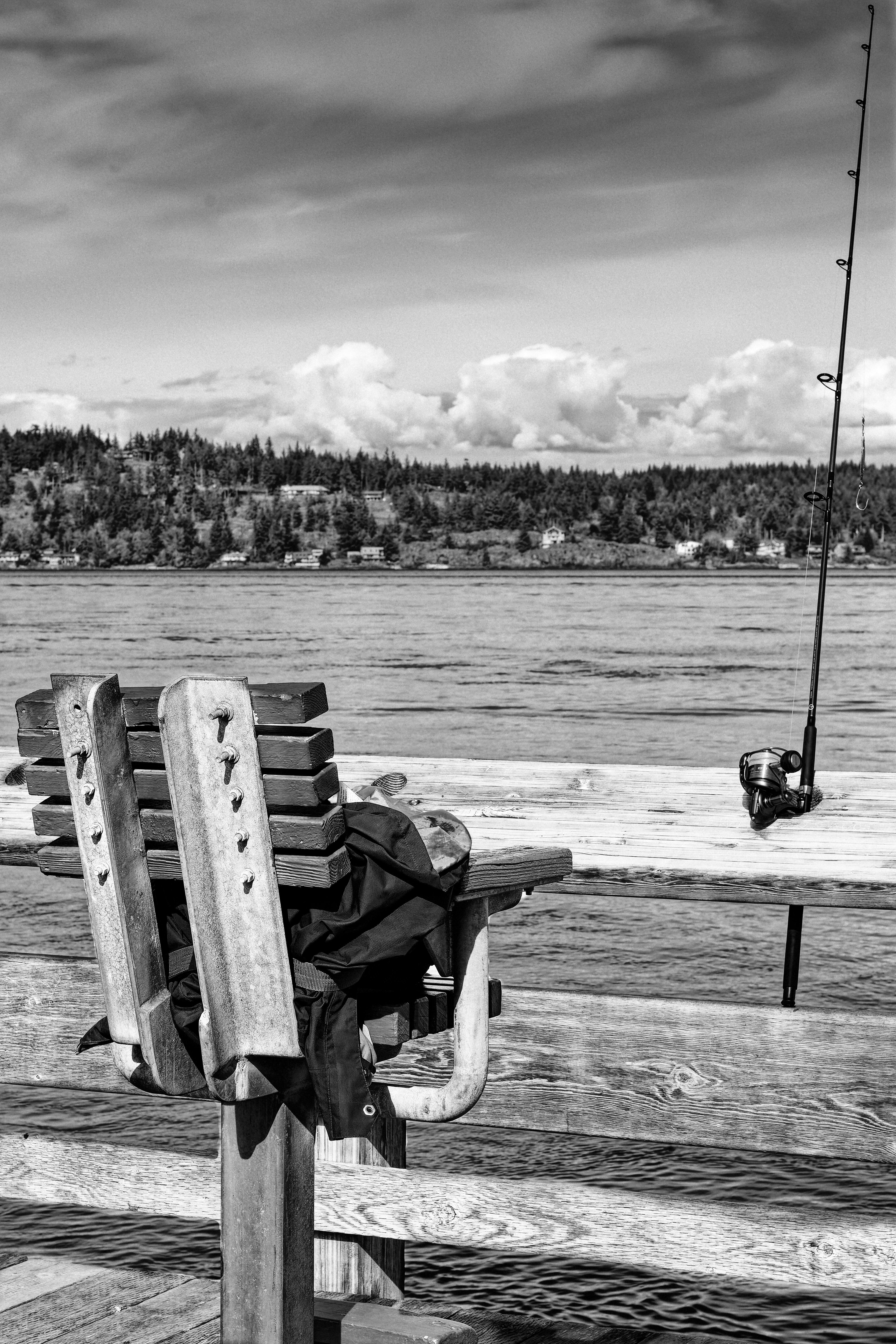 Reflections of Leisure on the Dock