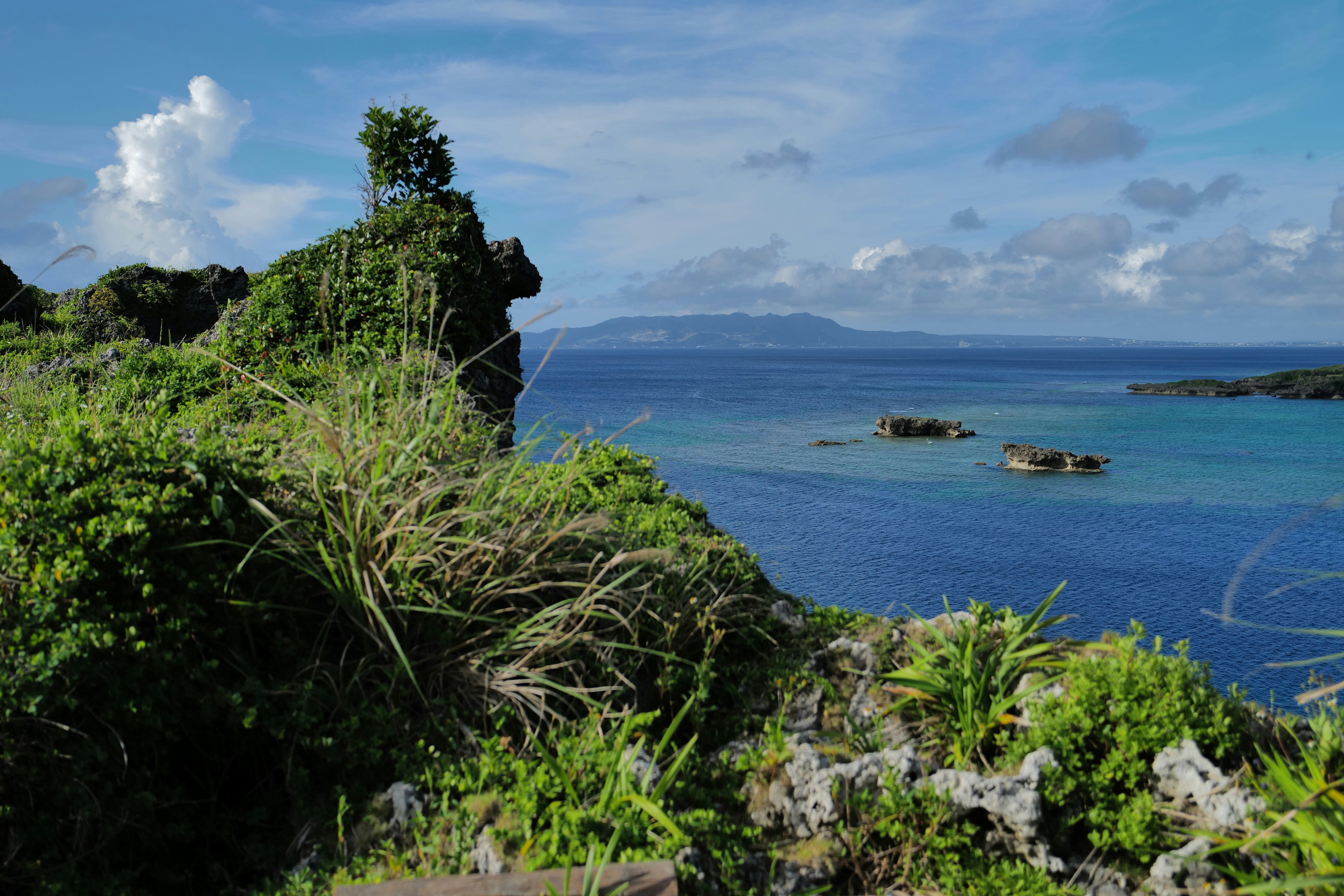 Emerald Shores and Rocky Outcrops