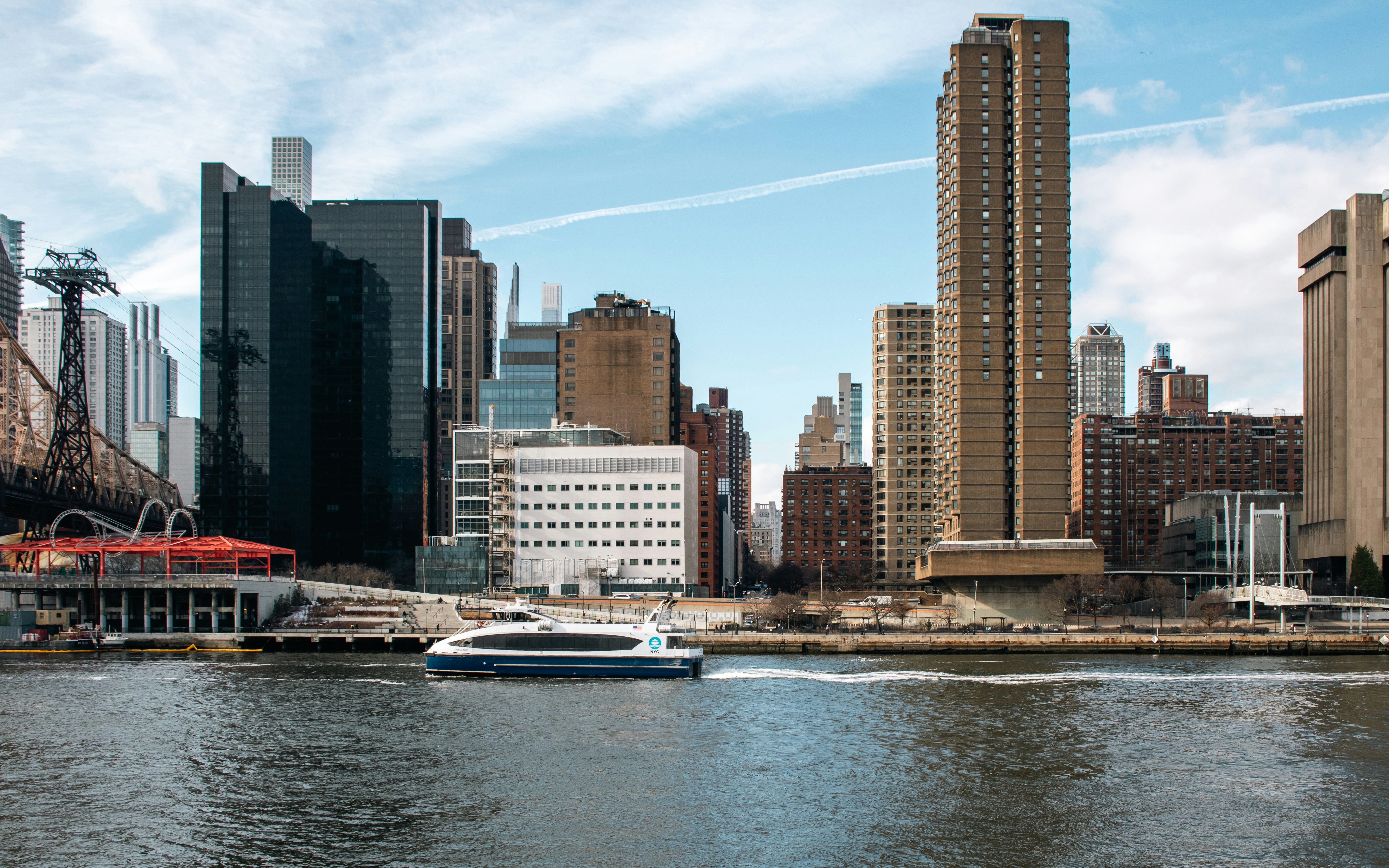 Urban Reflections: A Glimpse of City Life by the Water