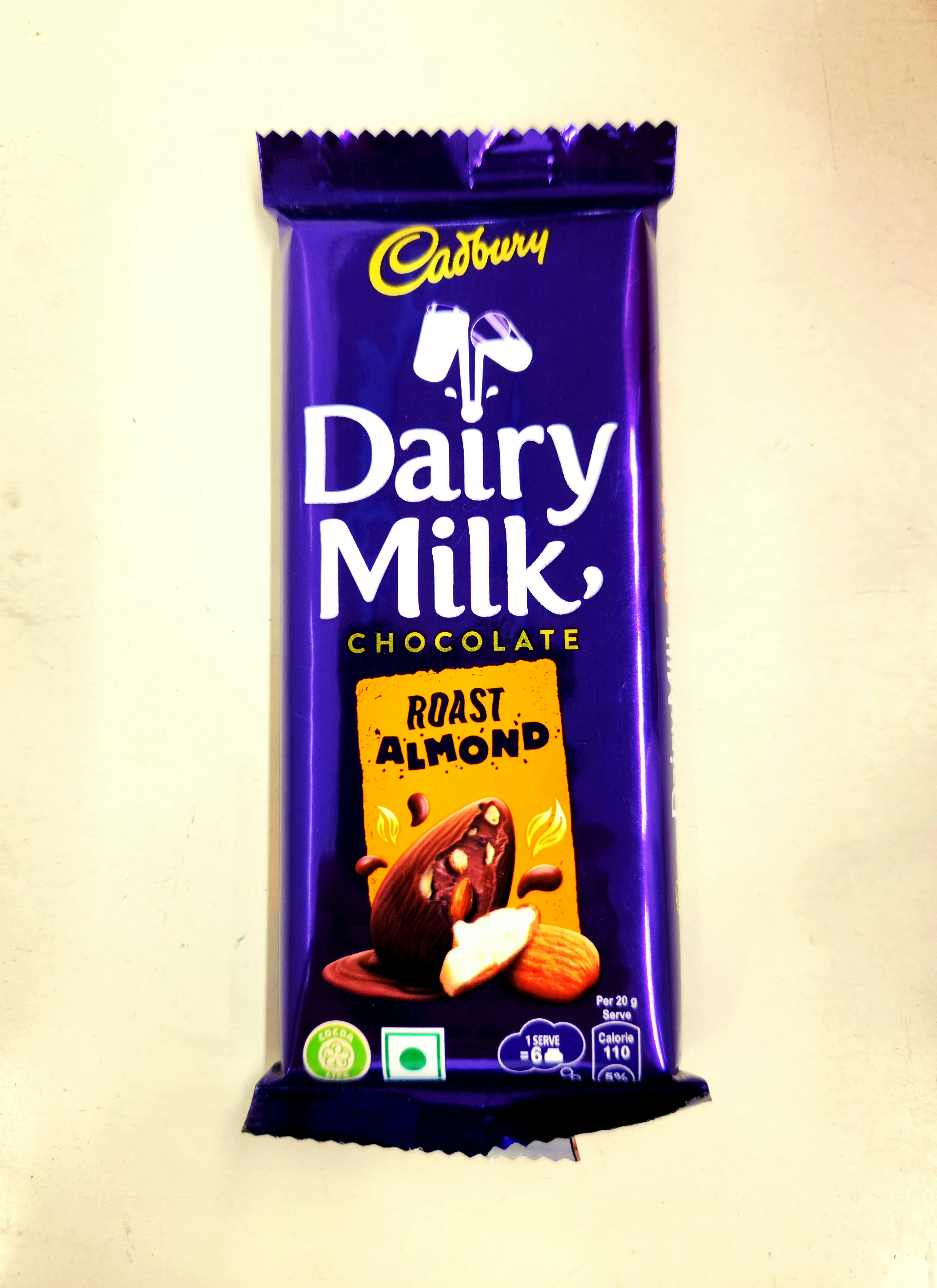 A cadbury dairy milk roast almond chocolate bar. photo – Free Food ...
