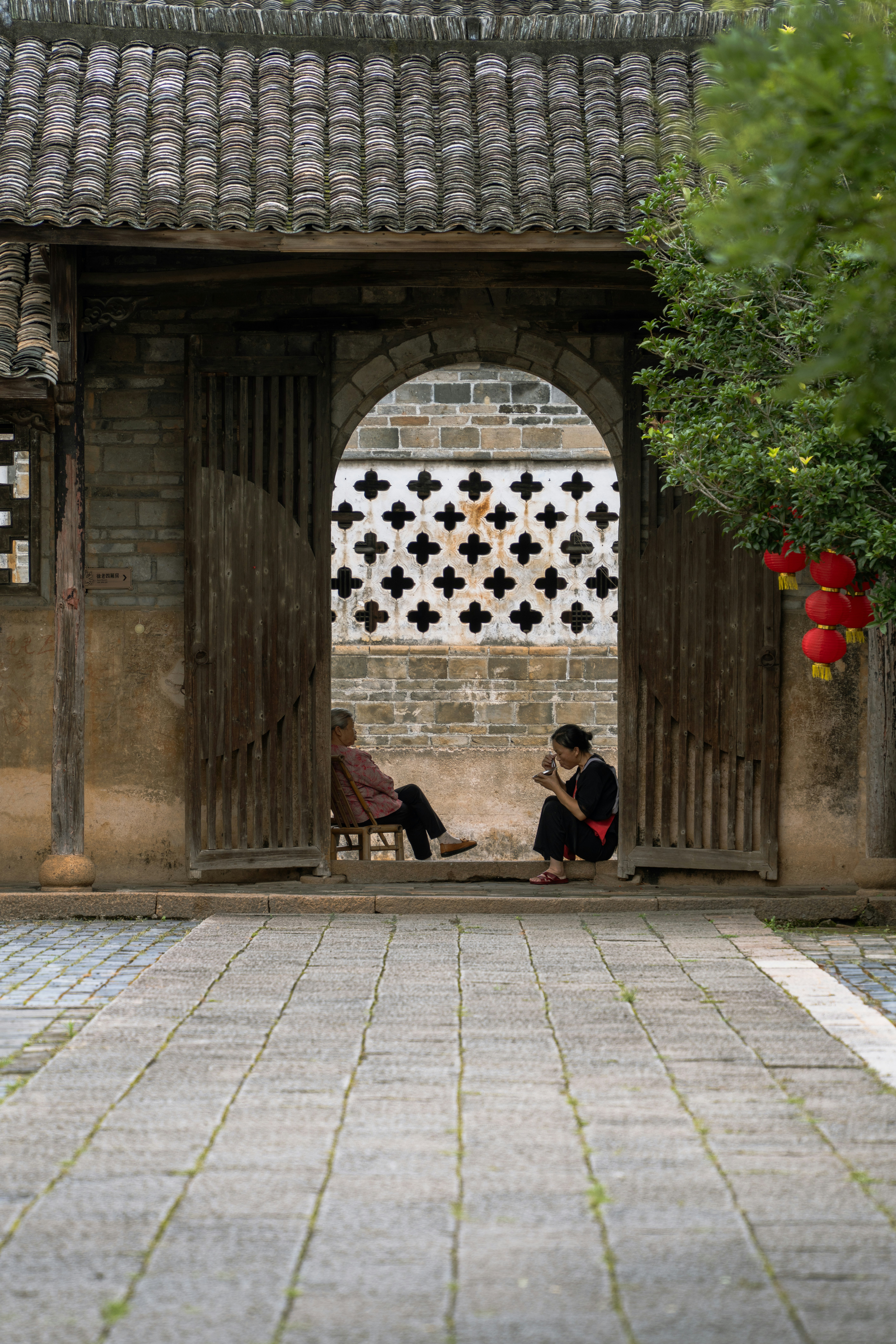 Whispers of Tradition: A Moment in Time