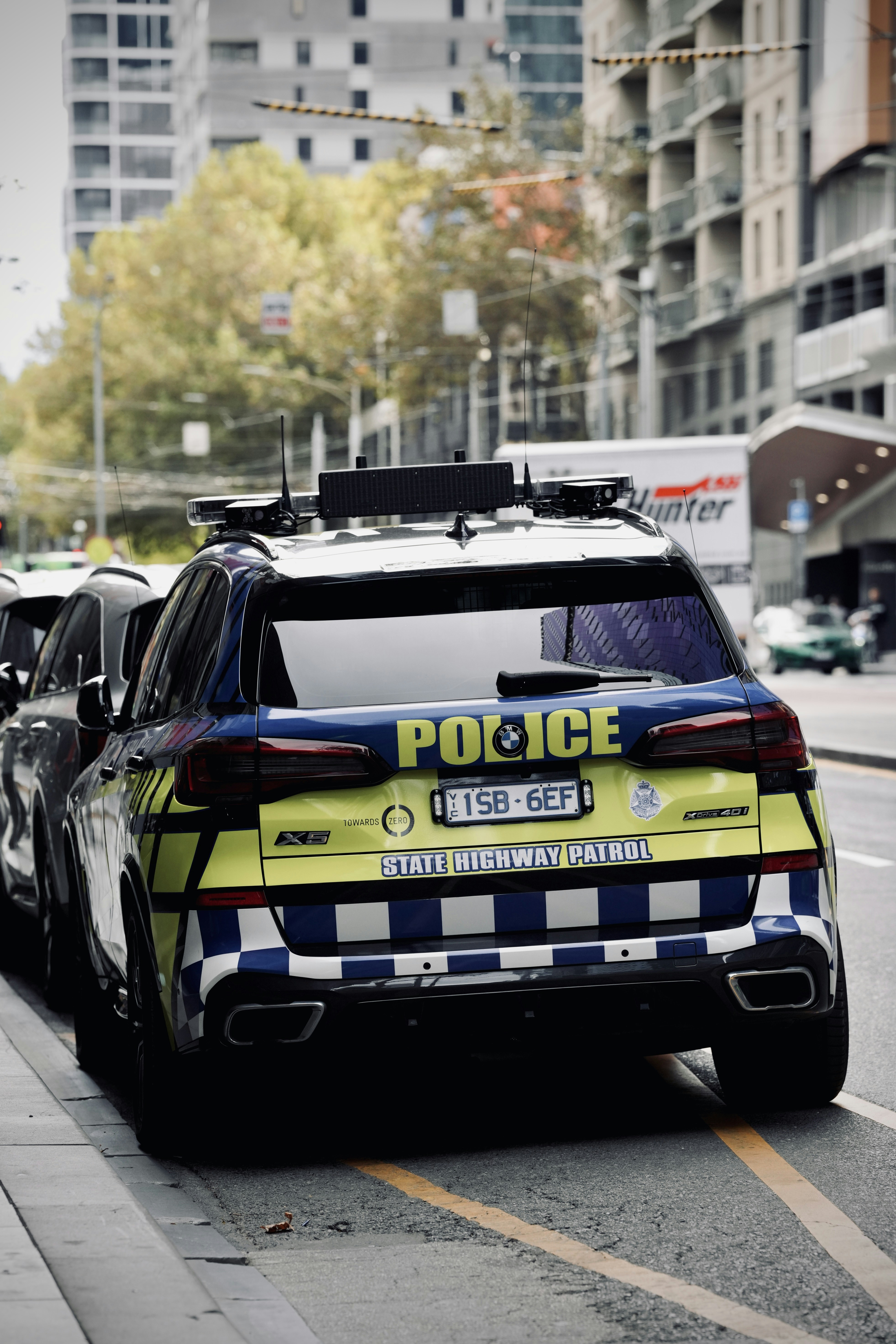Urban Vigilance: The Guardian on Patrol