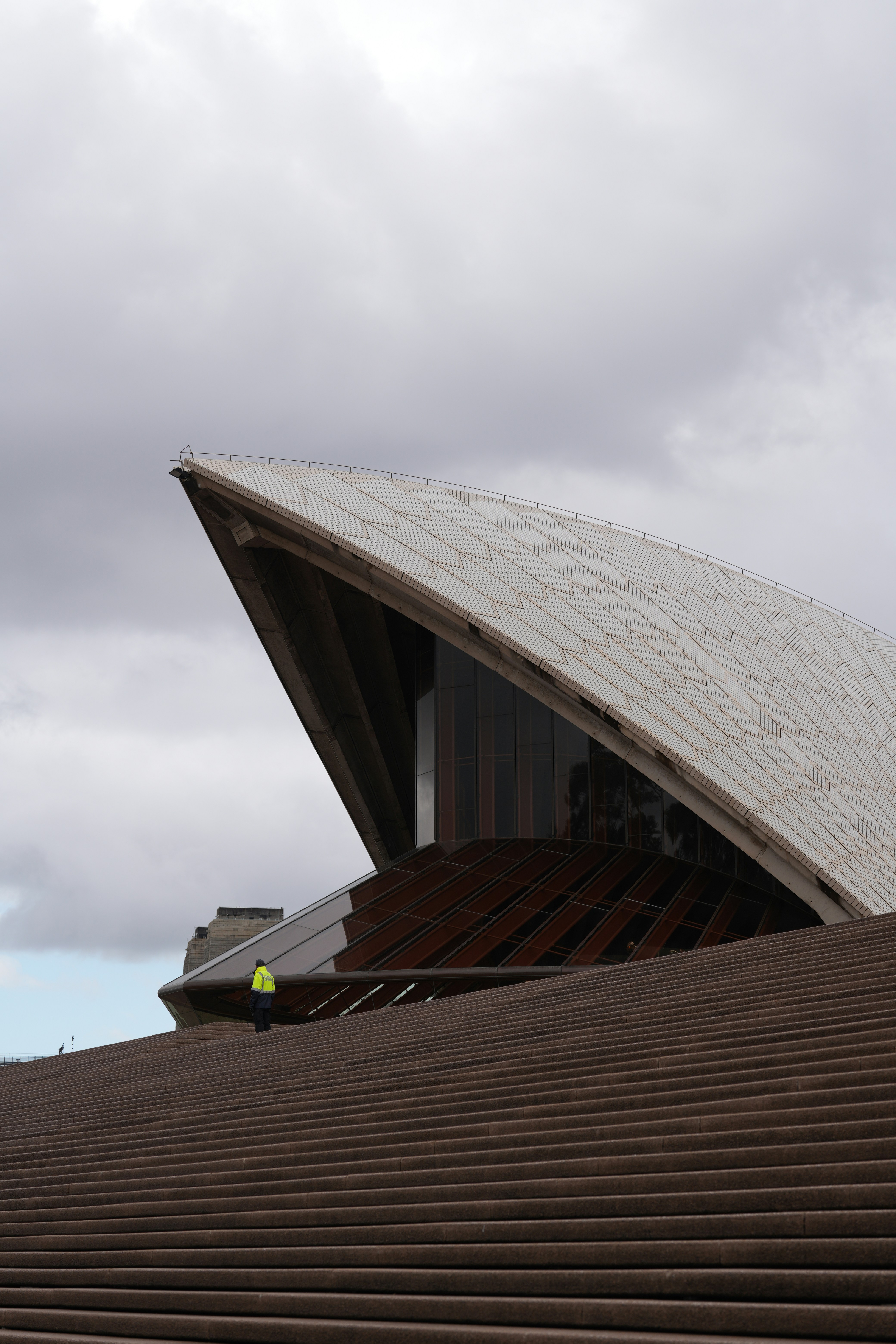 Architectural Elegance Amidst Urban Serenity