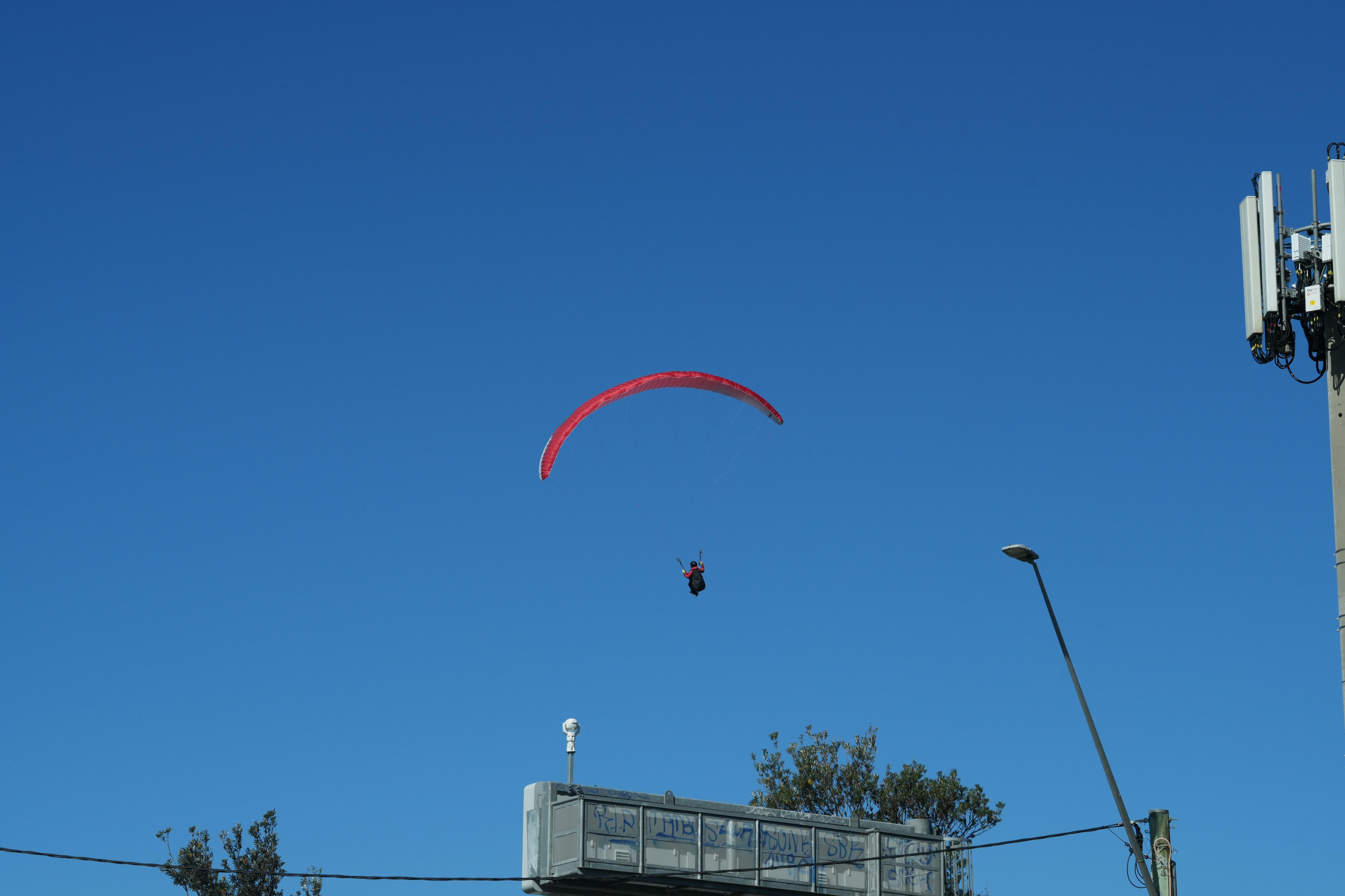 Soaring Above Urban Heights