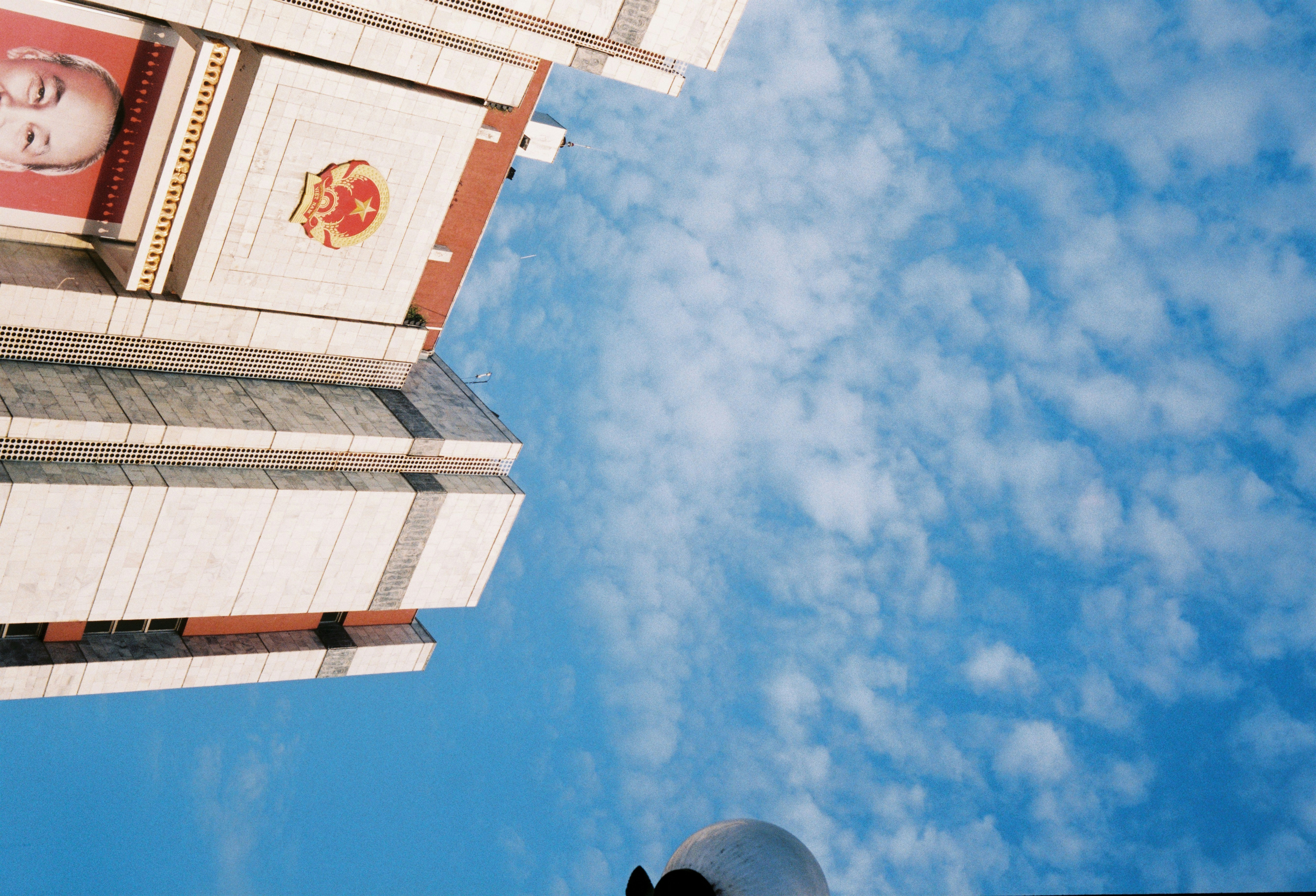 Architectural Echoes: A Skyward Perspective